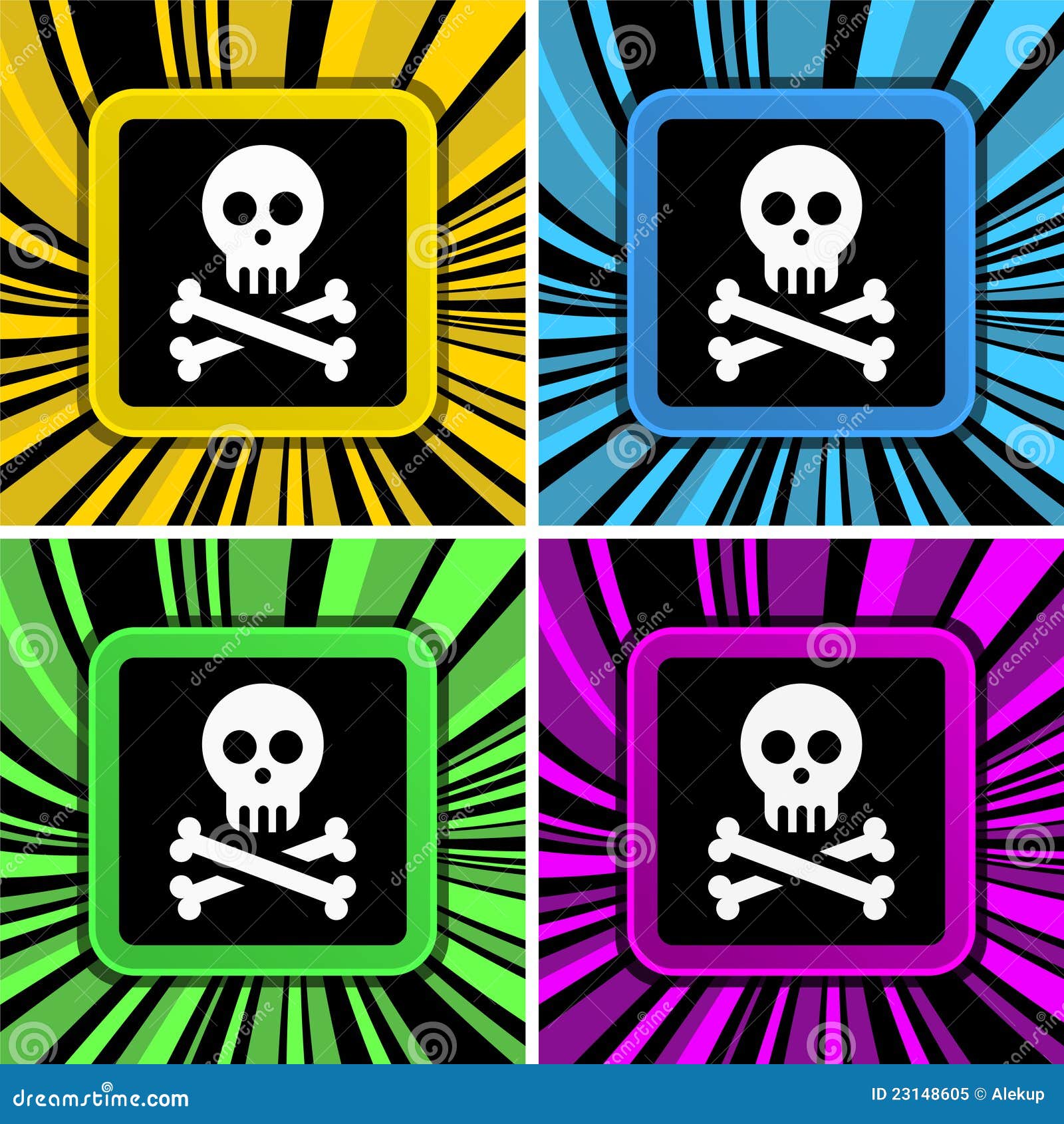 Jolly roger sign stock vector. Illustration of notice - 23148605