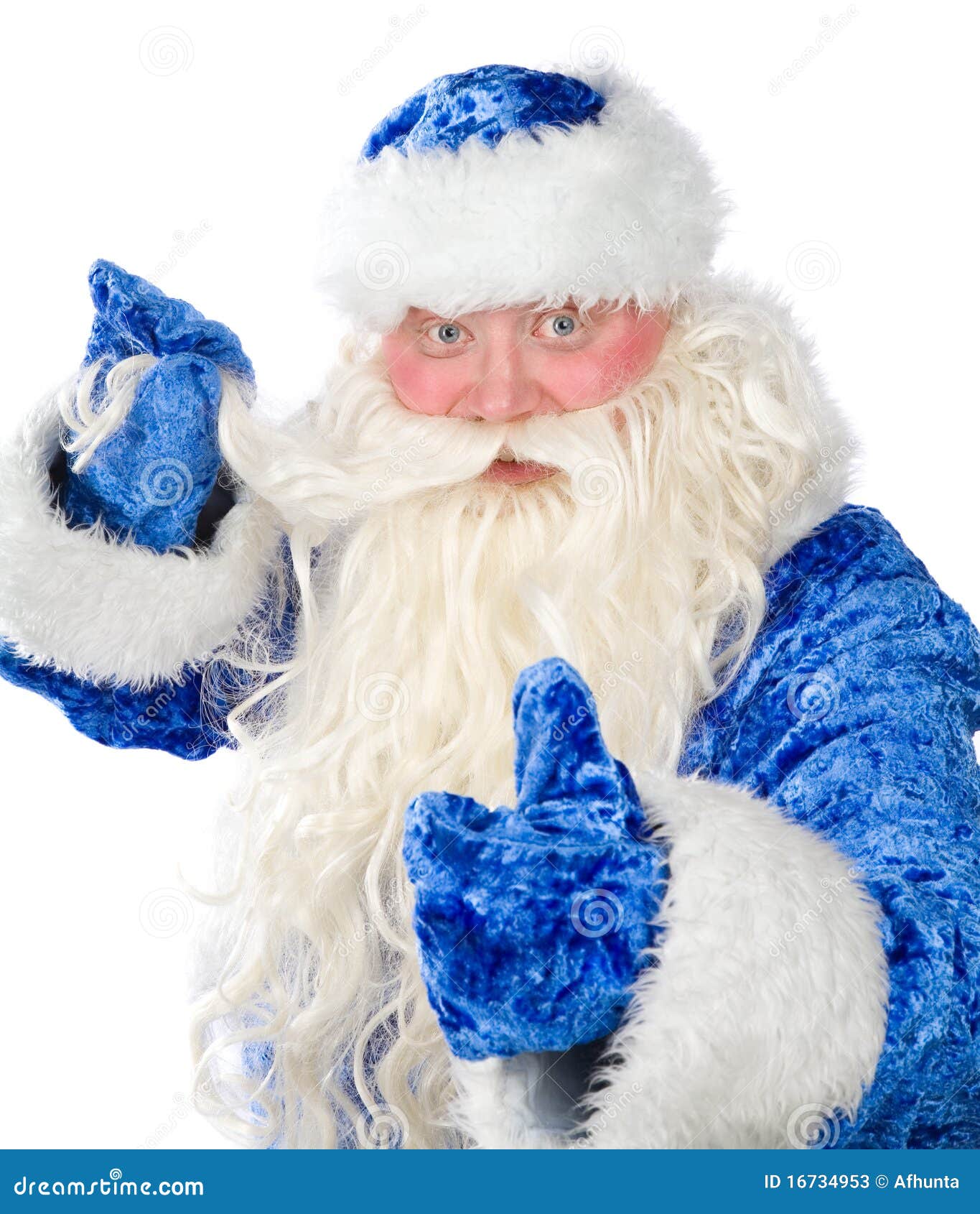 Jolly Santa Claus stock image. Image of looking, christmas - 16734953