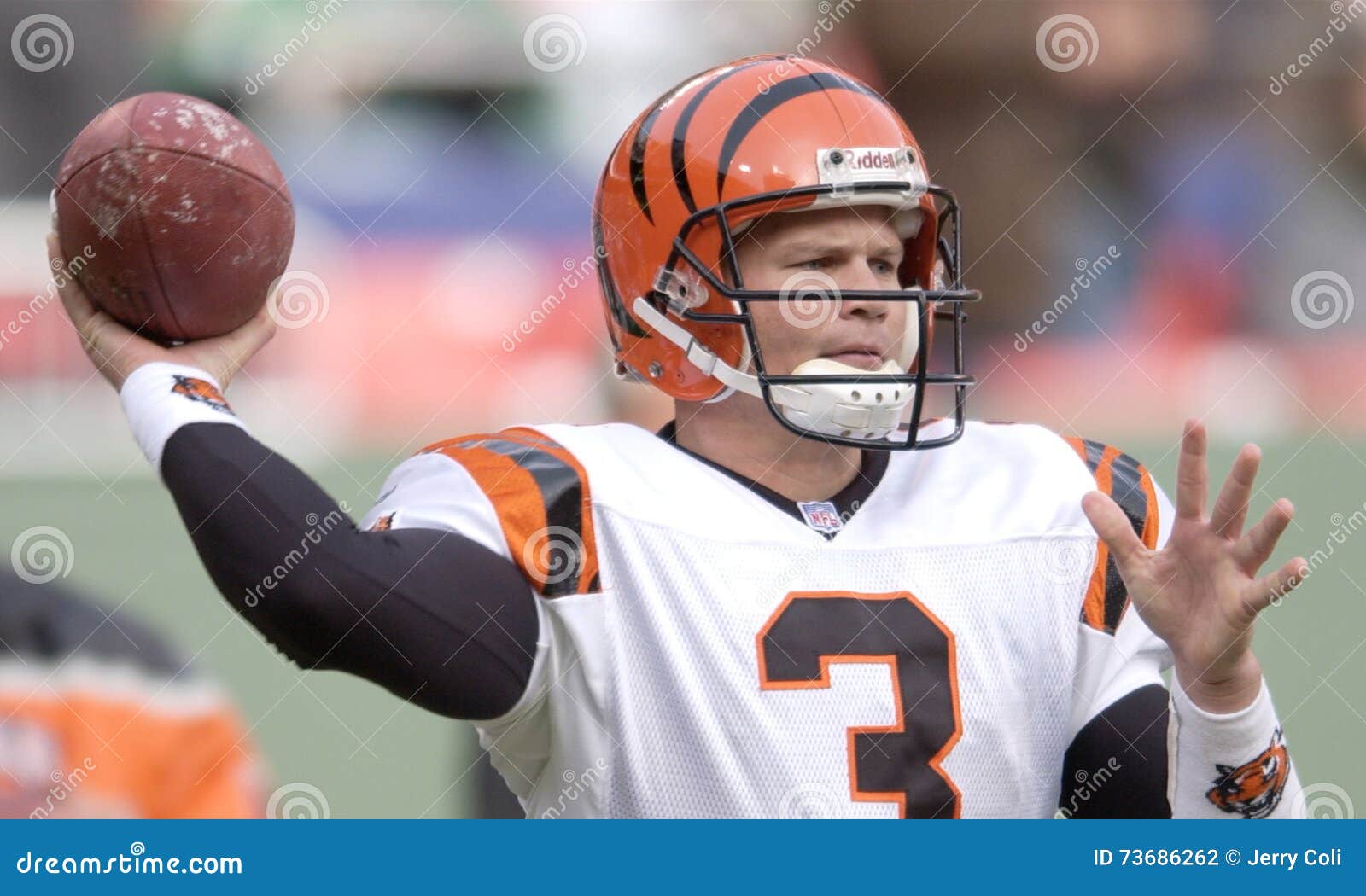 Jon Kitna fotografía editorial. Imagen de balompié, diapositiva - 73686262