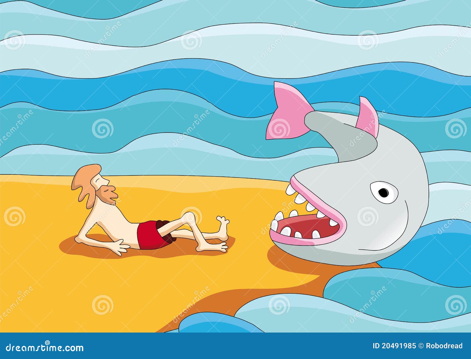 Jonah stock vector. Illustration of preaching, inside - 20491985