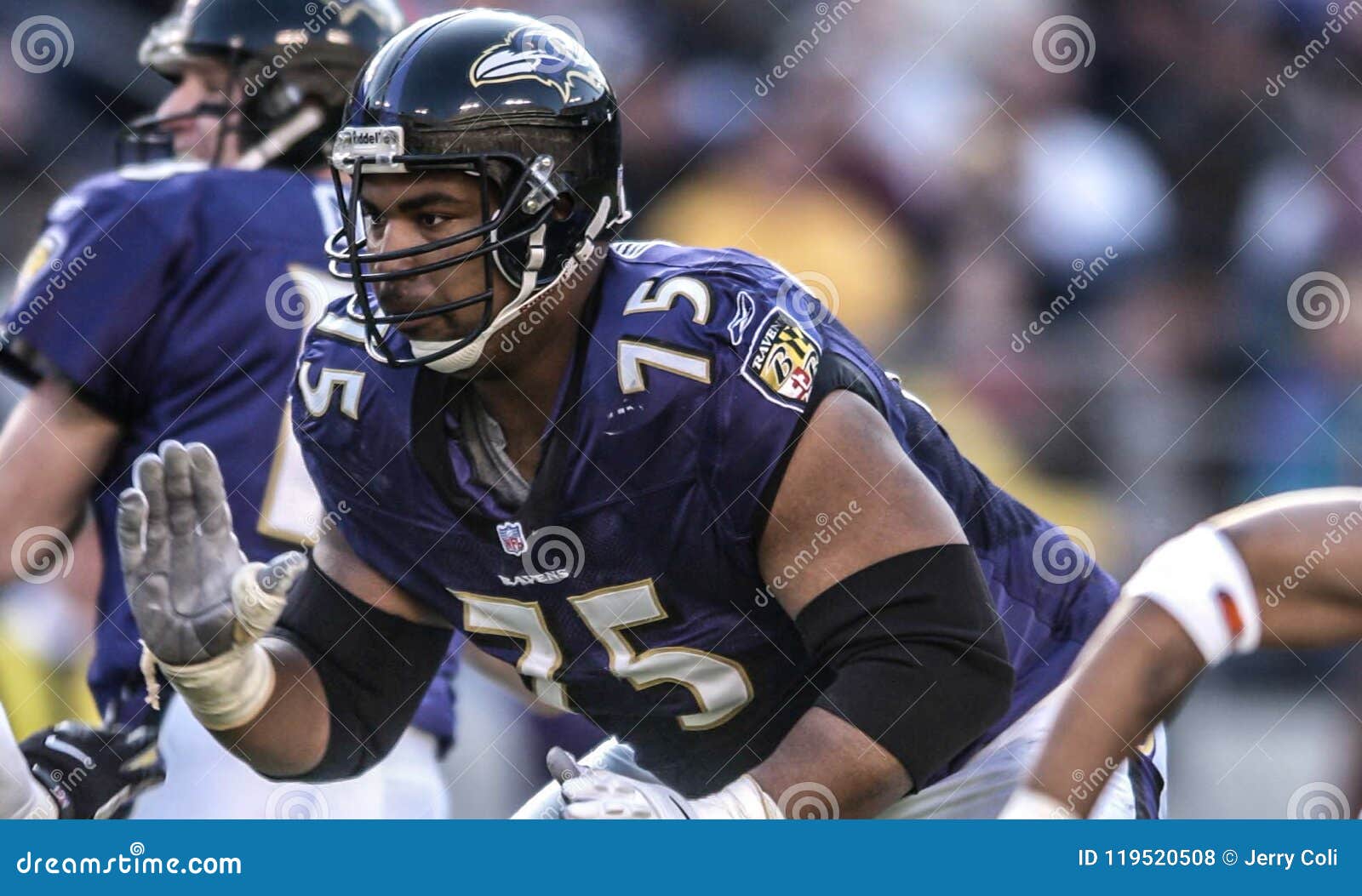 Jonathan Ogden editorial stock photo. Image of football - 119520508