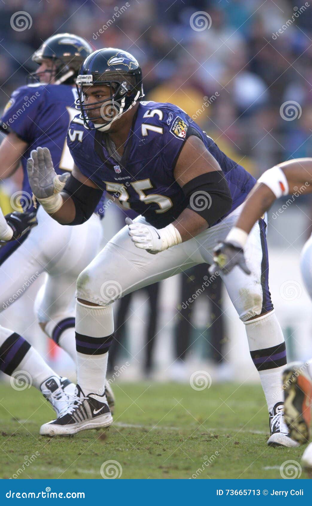 Jonathan Ogden editorial stock photo. Image of league - 73665713