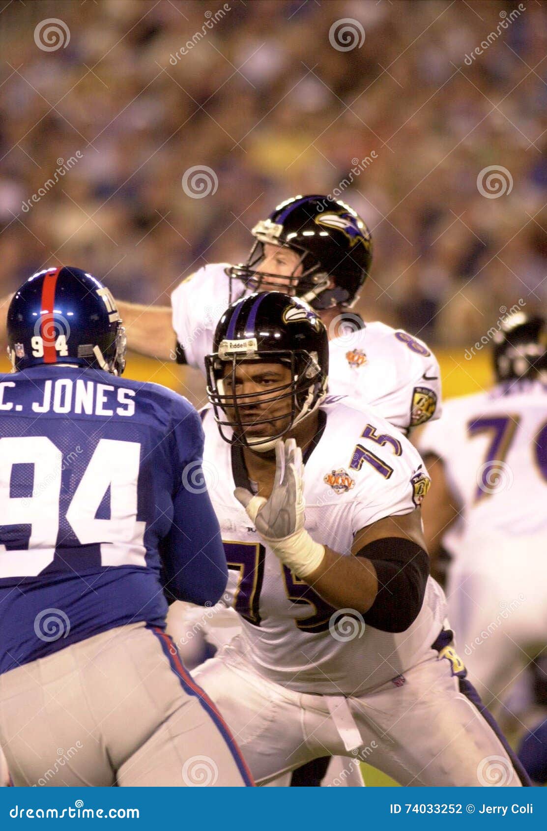 Jonathan Ogden, Super Bowl XXXV Fotografía editorial - Imagen de ...