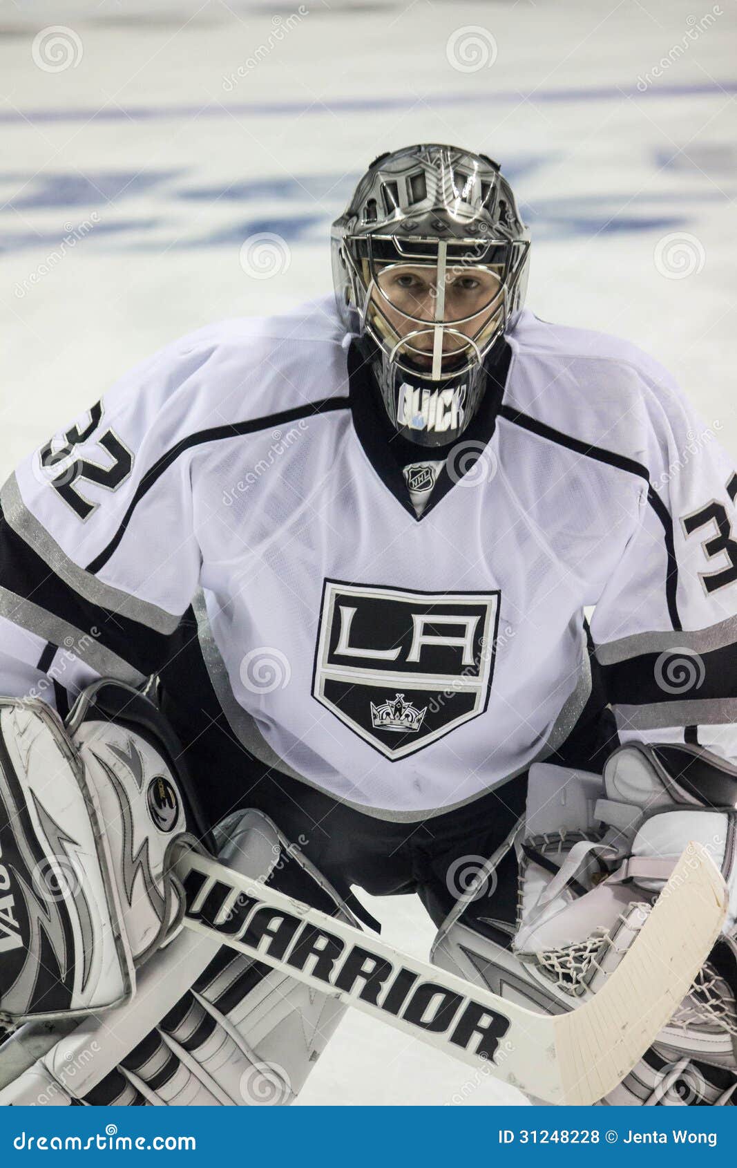 Jonathan Quick editorial stock photo. Image of playoffs - 31248228