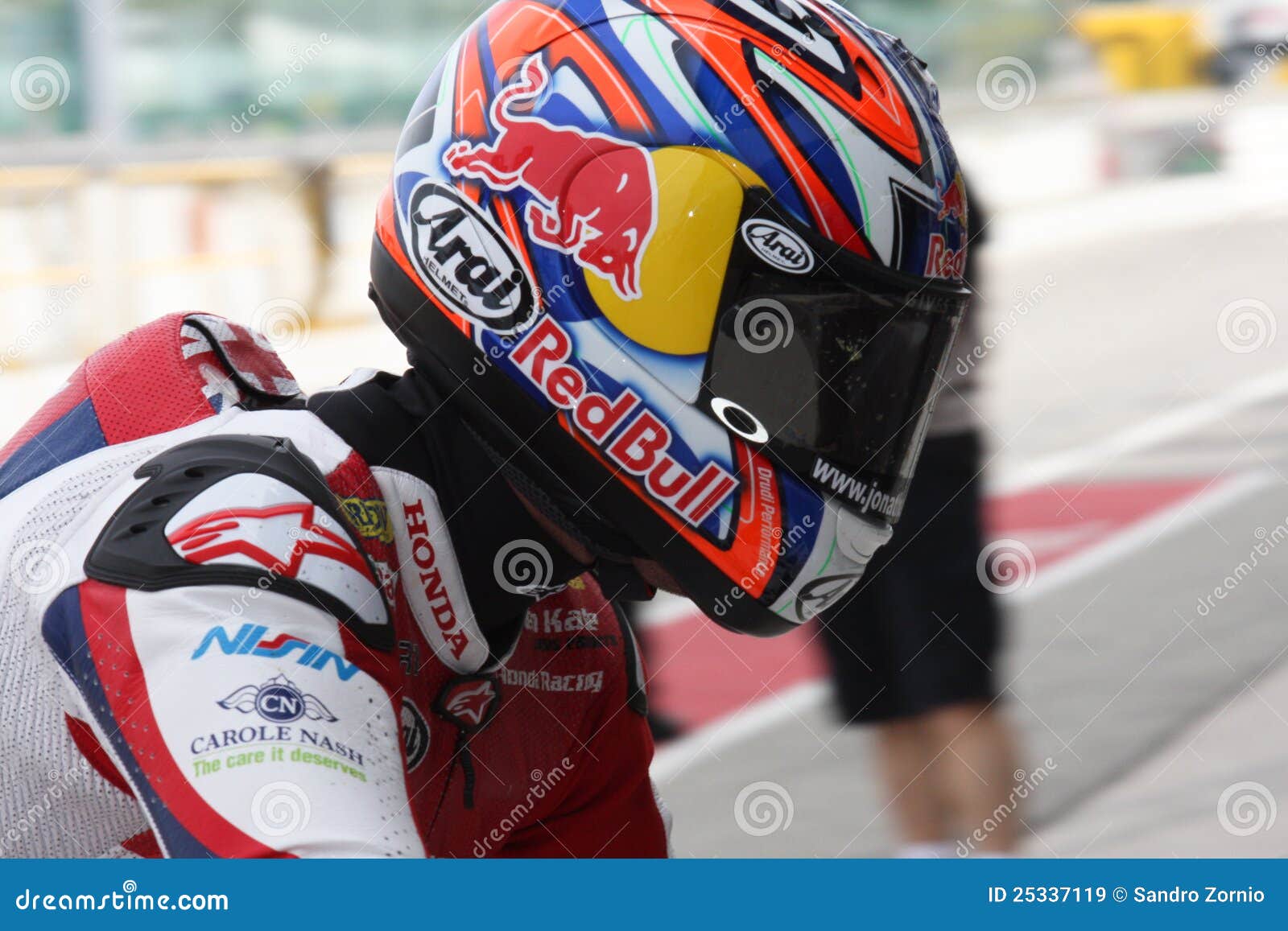 Jonathan Rea - Honda CBR1000RR - Honda World Super Editorial Stock ...
