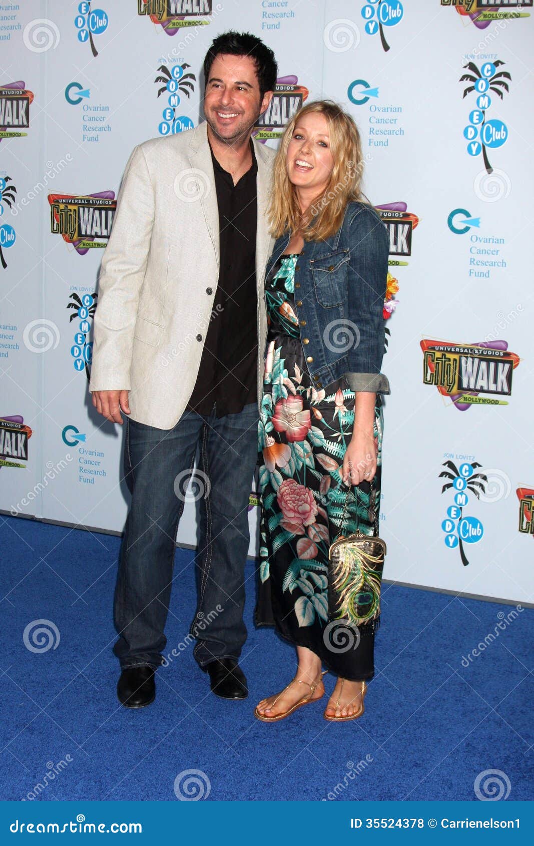 Jonathan Silverman, Jennifer Finnigan Photo stock éditorial - Image du ...