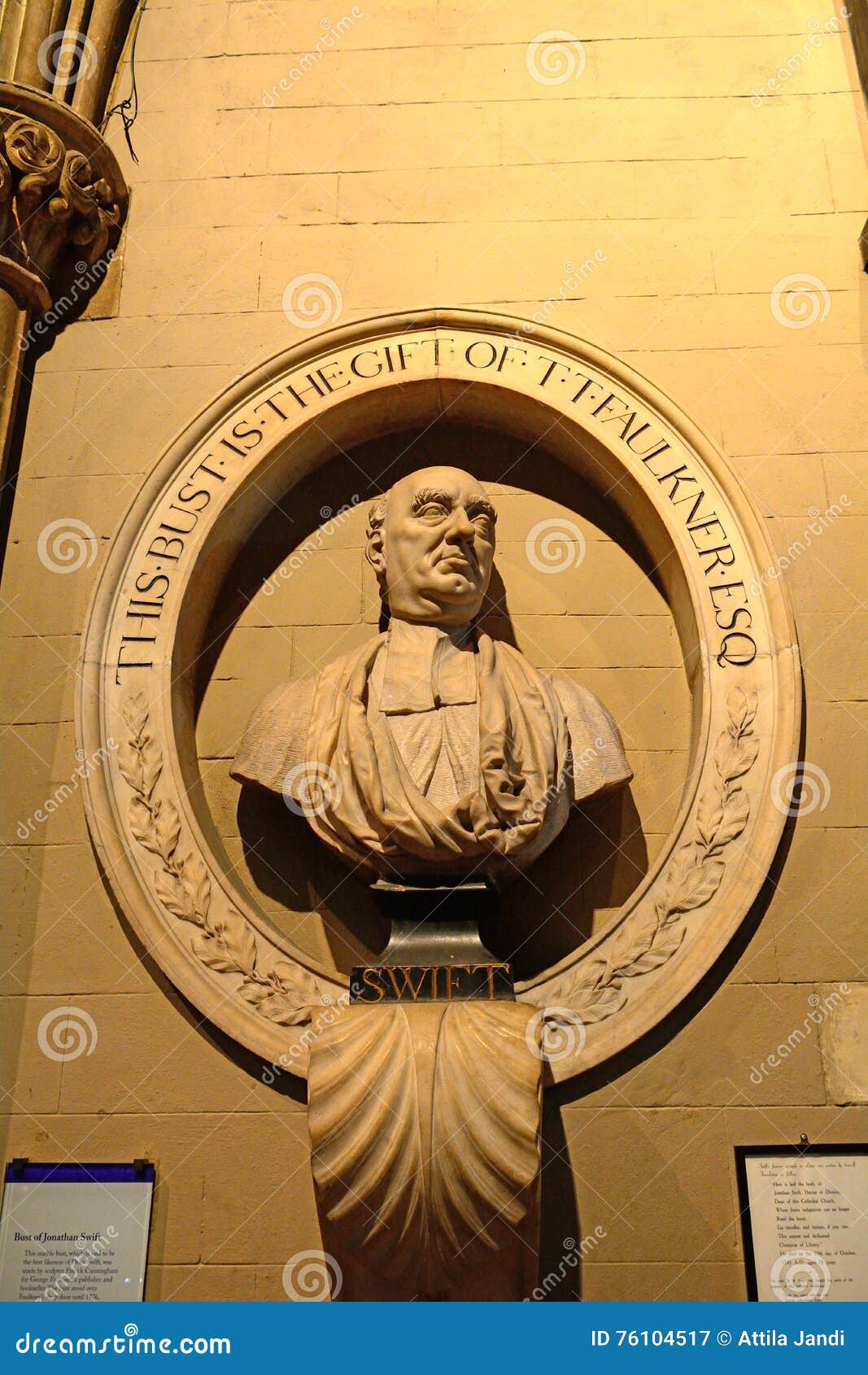 Jonathan Swift, Dublin, Ireland Editorial Photography - Image of ...