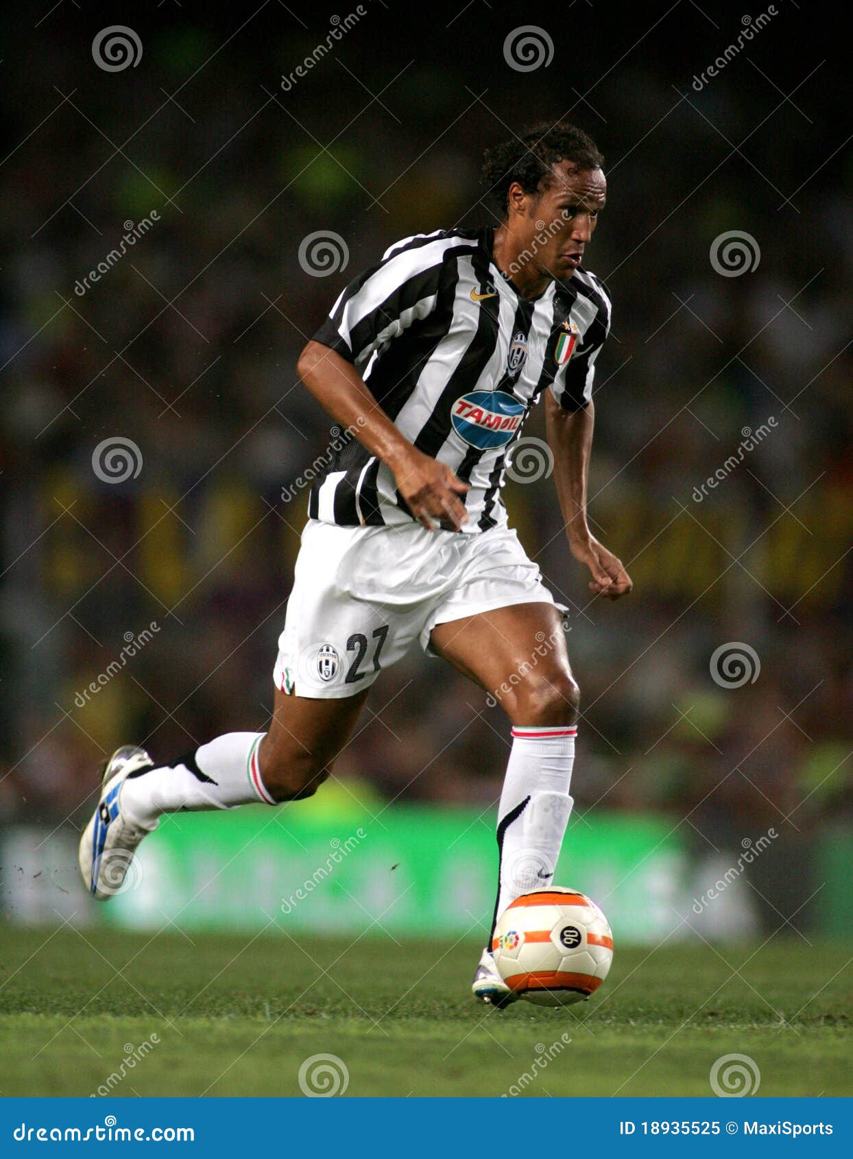 Jonathan Zebina of Juventus Editorial Image - Image of turin, back ...