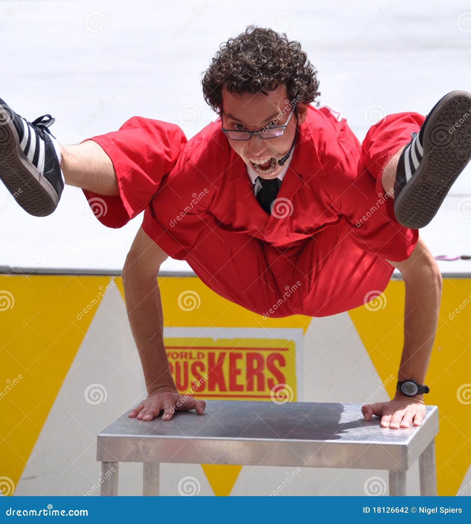 Jonathon Burns, World Buskers Festival Editorial Photography - Image of ...