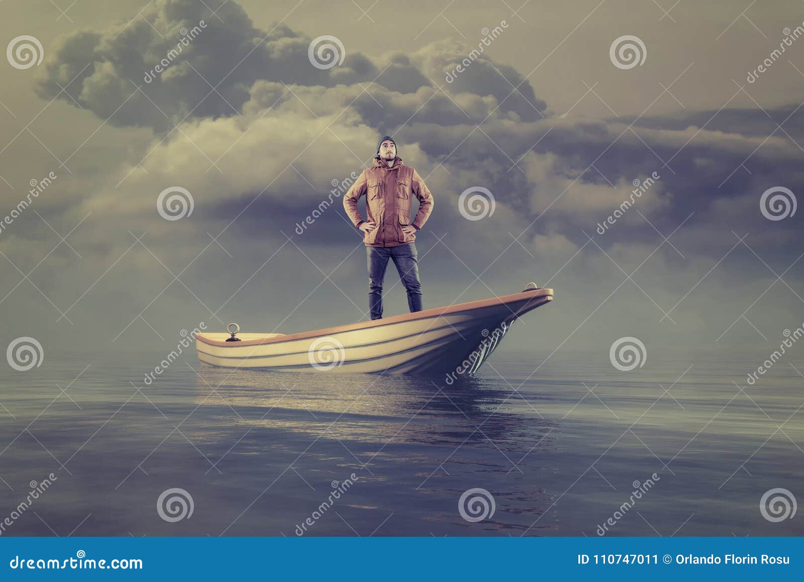 Jonge Mens in Een Boot Op Zee Stock Afbeelding - Image of nave, naughty ...