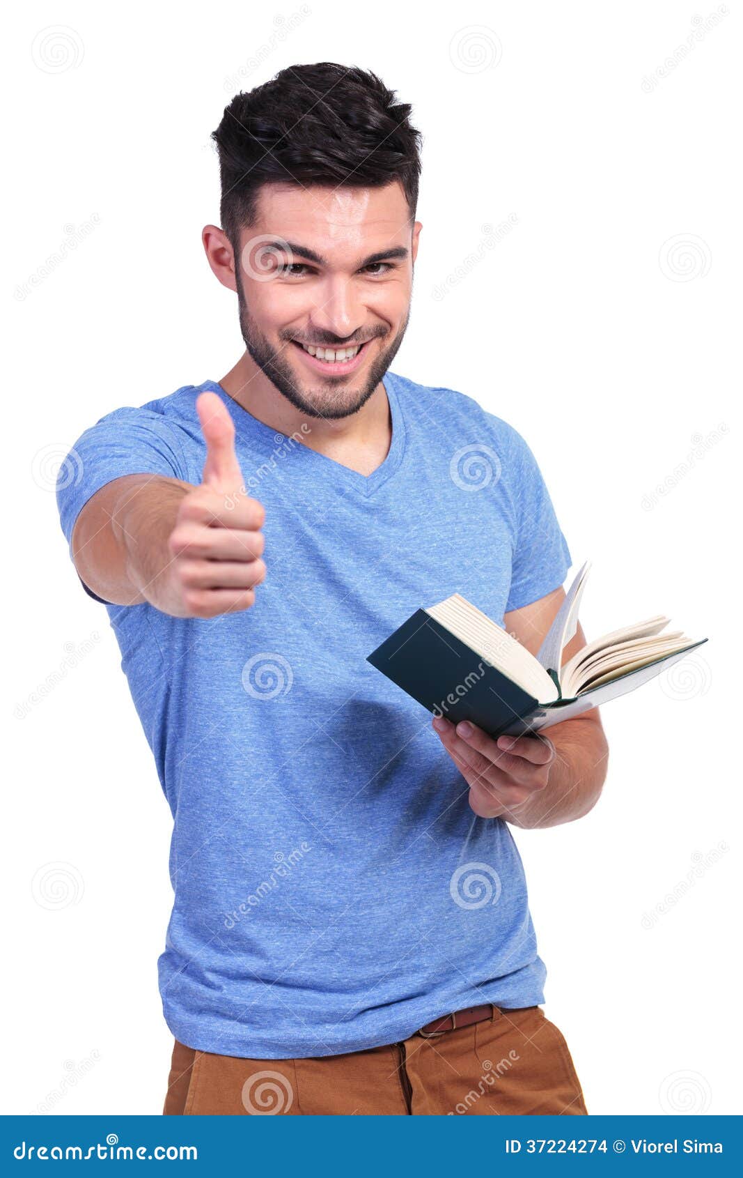 Jonge Student Die Een Goed Boek Lezen Stock Foto - Image of goed ...