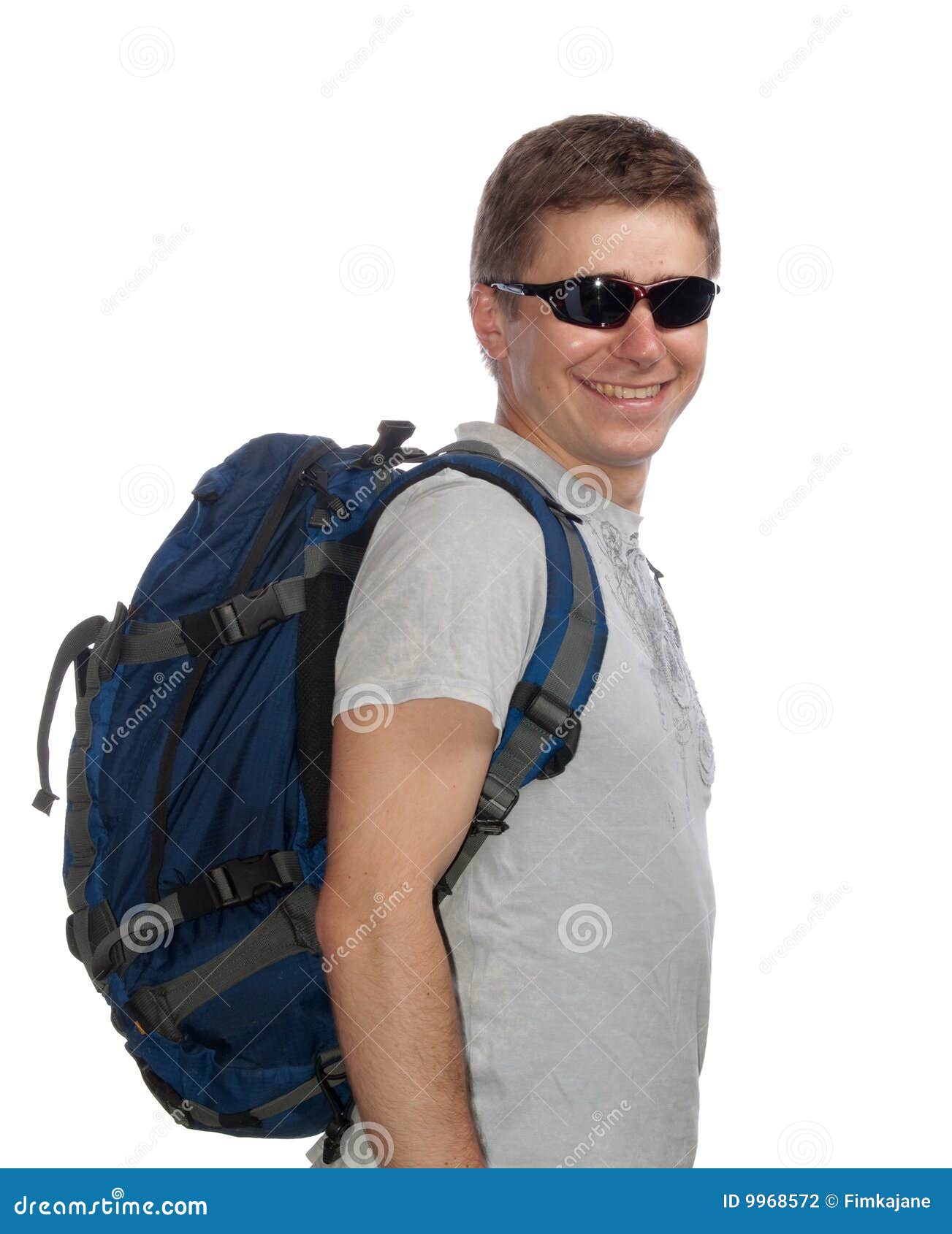 Jonge toerist stock foto. Image of zonnebril, reizen, vakantie - 9968572
