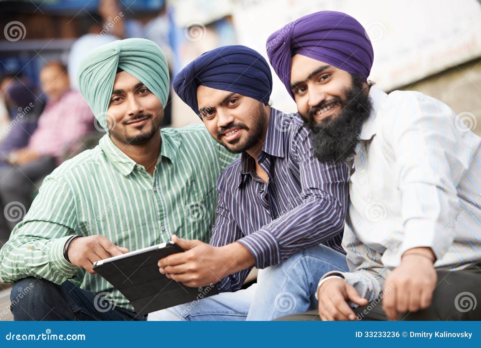 Jonge Volwassen Indische Sikh Mensen Stock Foto - Image of geluk ...