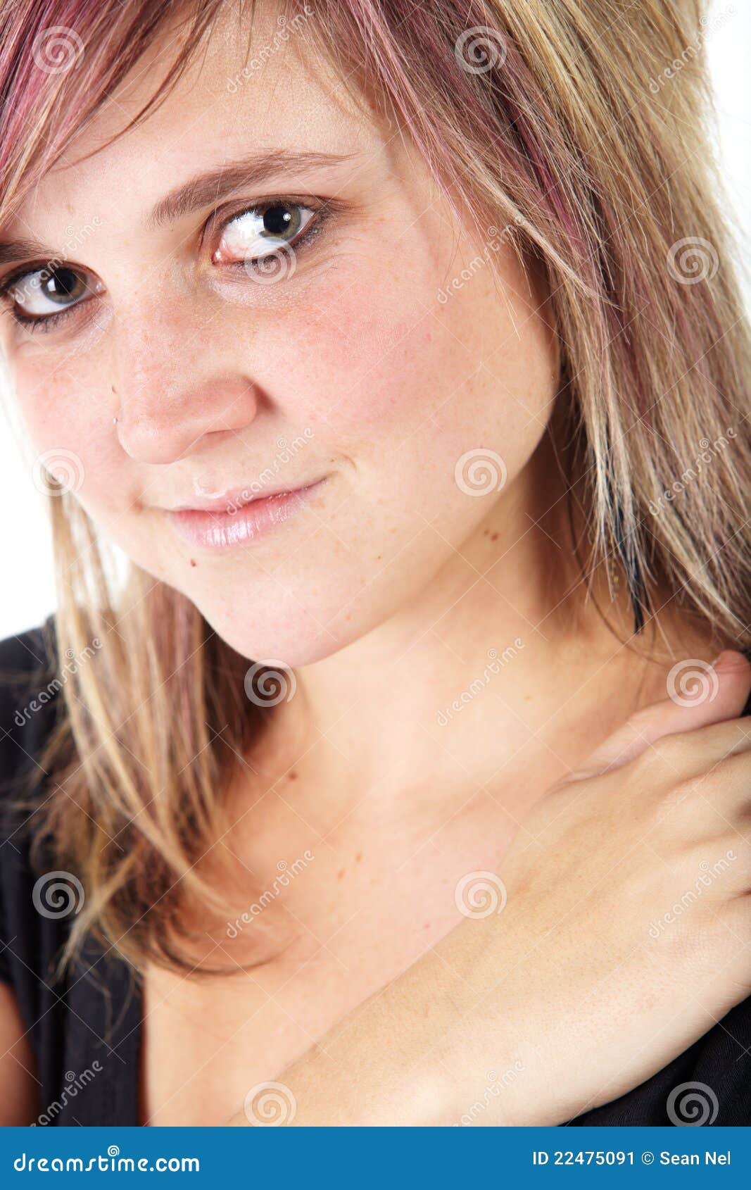 Jonge volwassen vrouw stock afbeelding. Image of leuk - 22475091