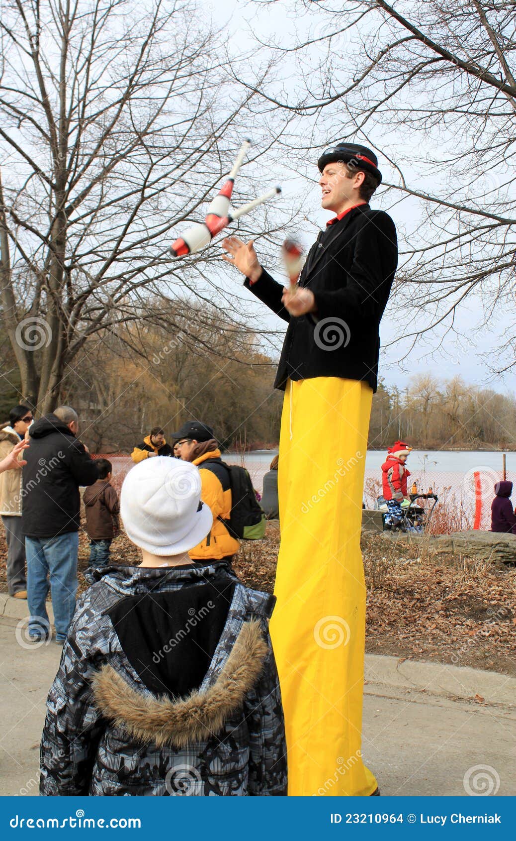Jongleur editorial stock image. Image of nature, tree - 23210964