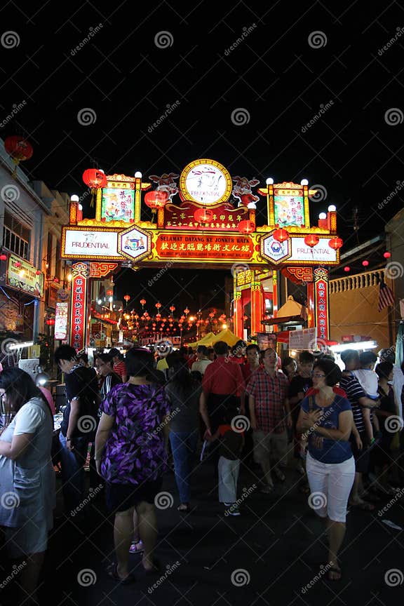 Jonker Walk editorial image. Image of tourist, colorful - 18452205