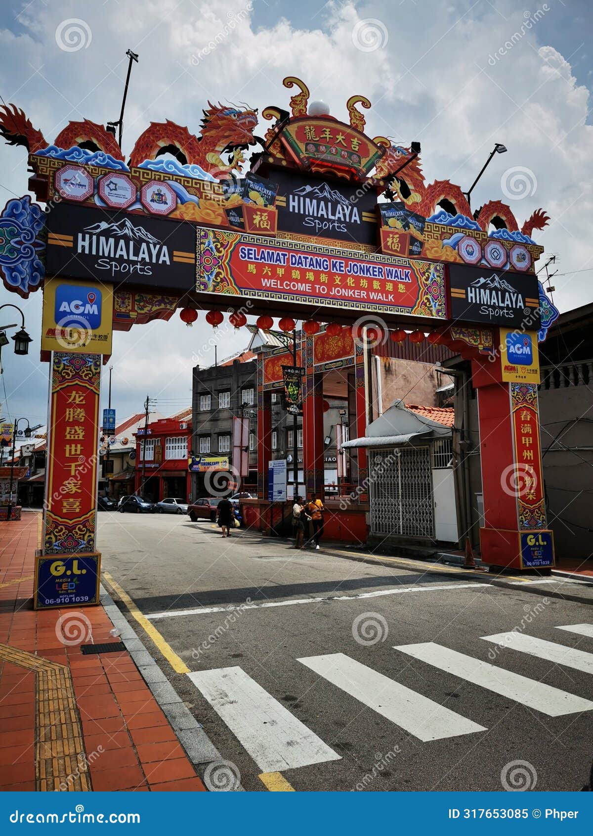 Jonker Walk in Chinatown - Melaka Malaysia Editorial Image - Image of ...