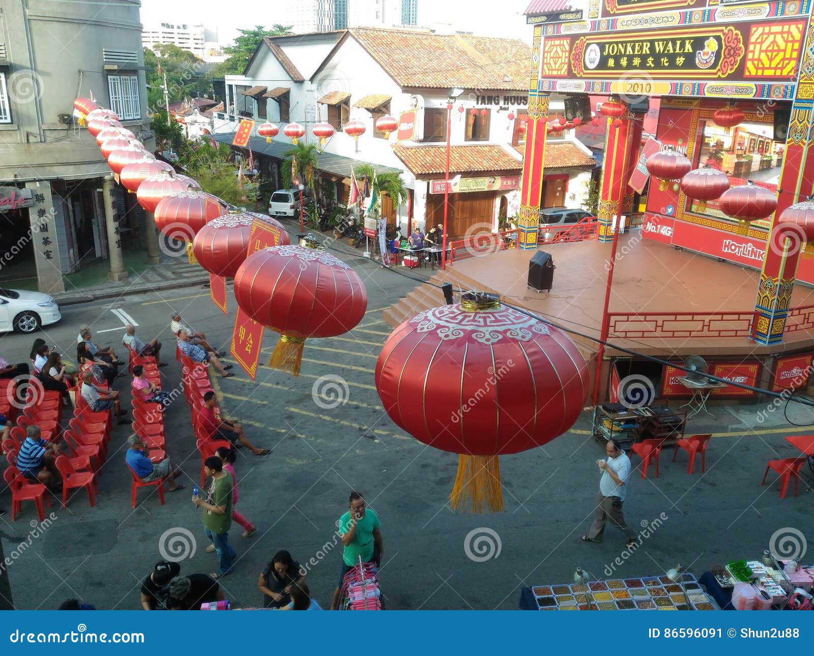 Jonker Walk in Melaka editorial photo. Image of anglican - 86596091