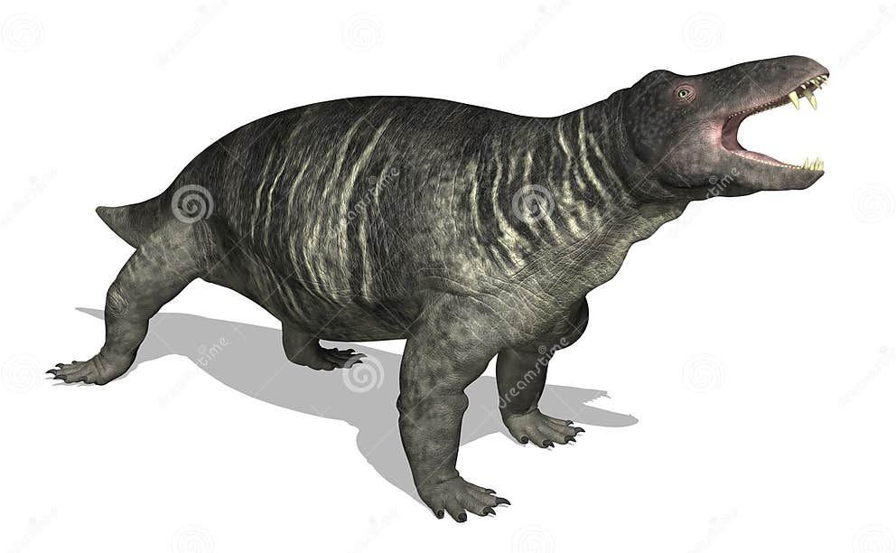 Jonkeria stock illustration. Illustration of dinocephalia - 22132780