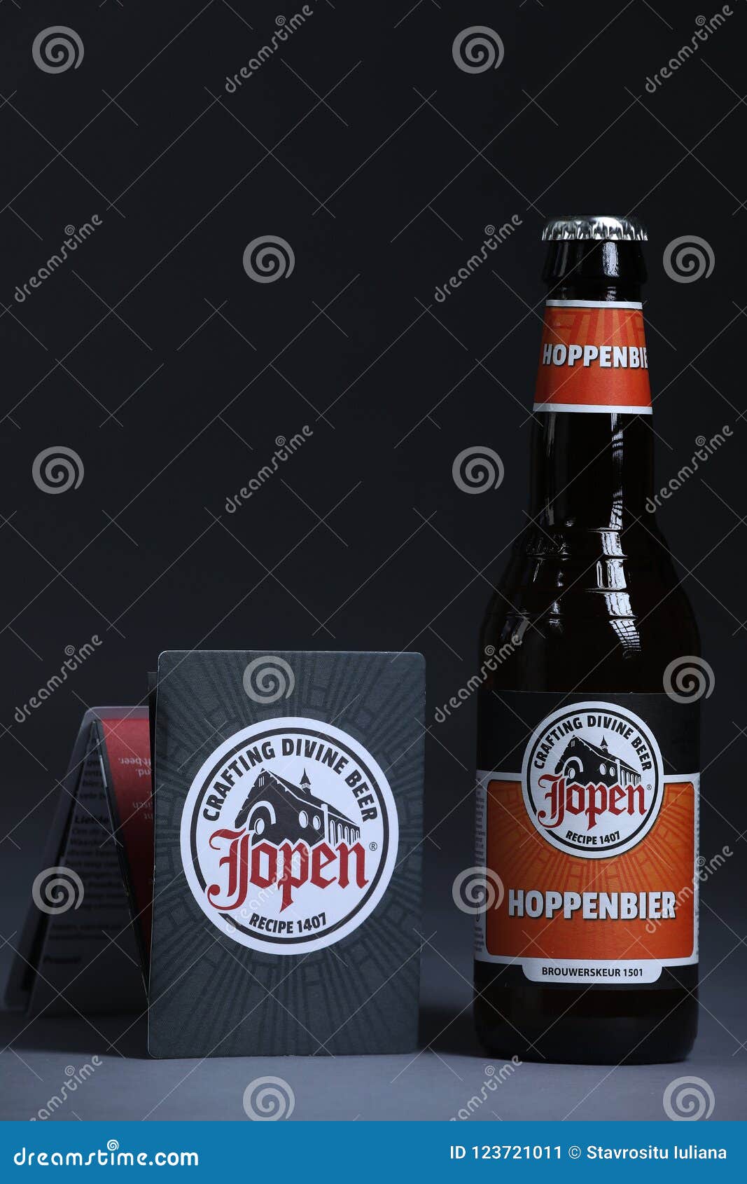 Jopen Pack of Beers, Isolated, Copy Space Editorial Photo - Image of ...