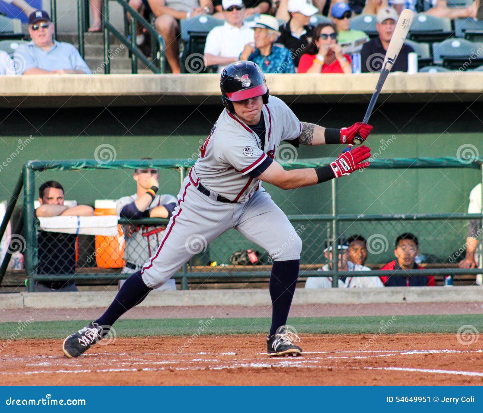Jordan Edgerton, Rome Braves Editorial Photo - Image of tellor ...