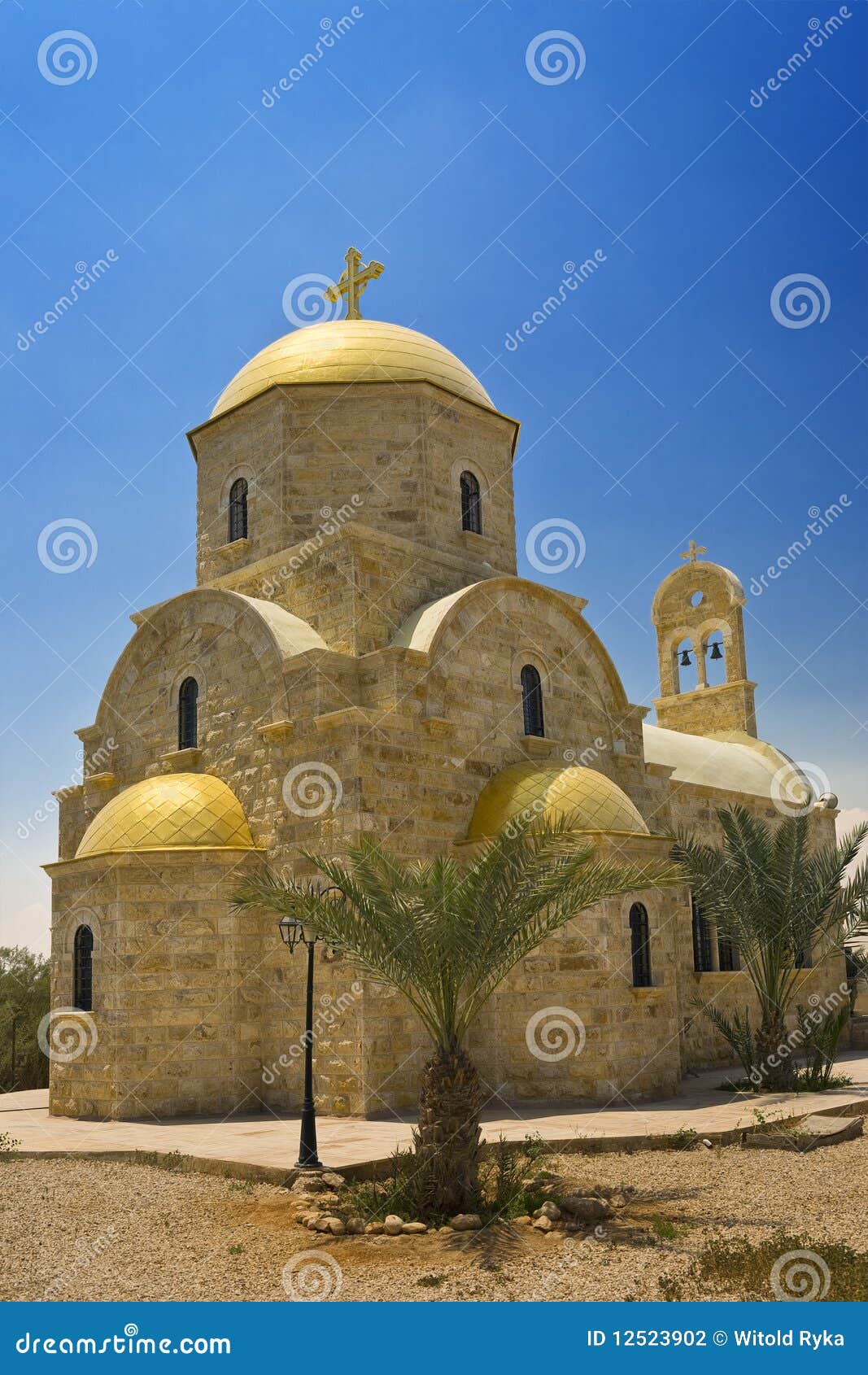 Jordan, Orthodox Church stock photo. Image of land, church - 12523902