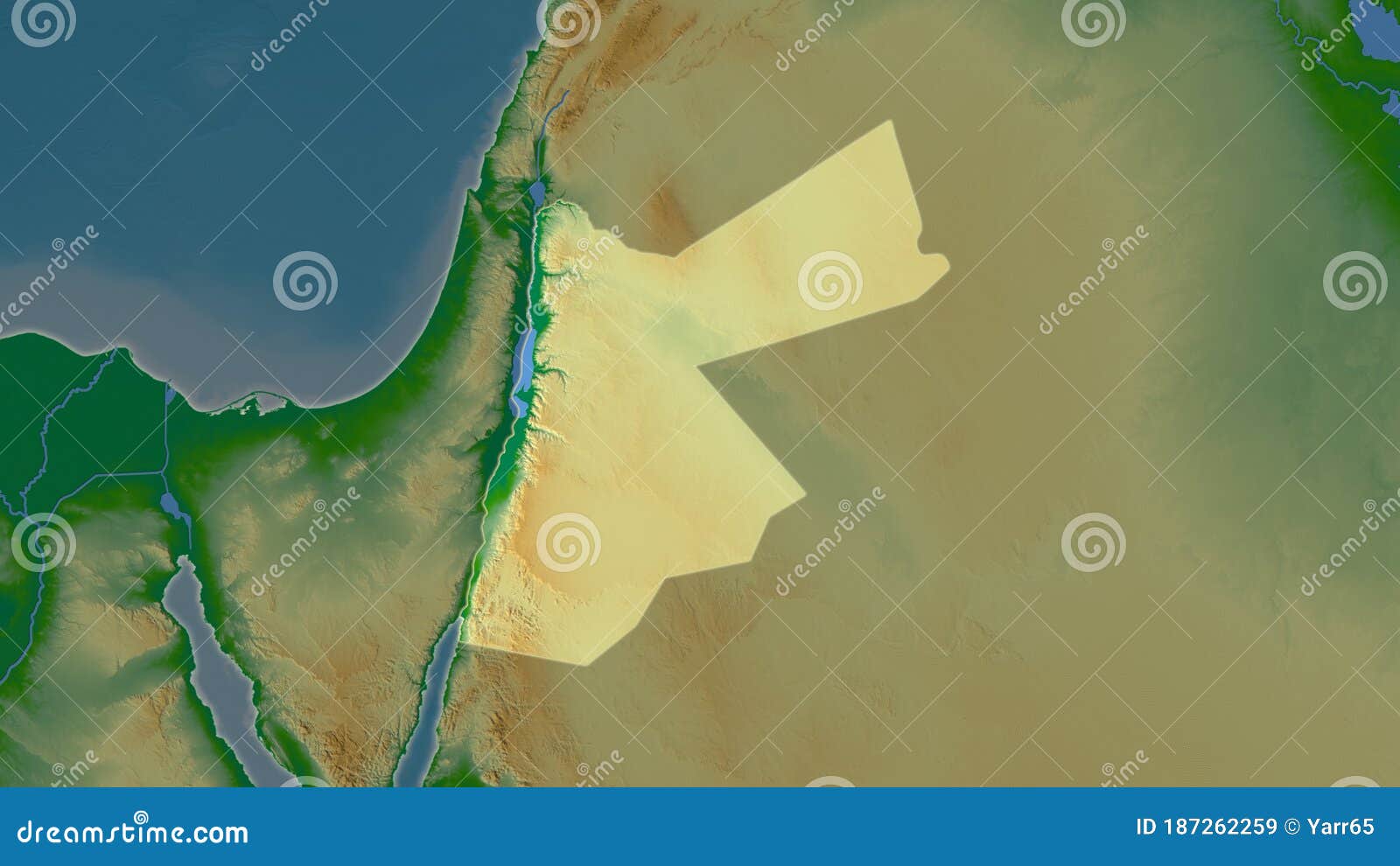 Jordan - Physical. Composition Stock Illustration - Illustration of ...