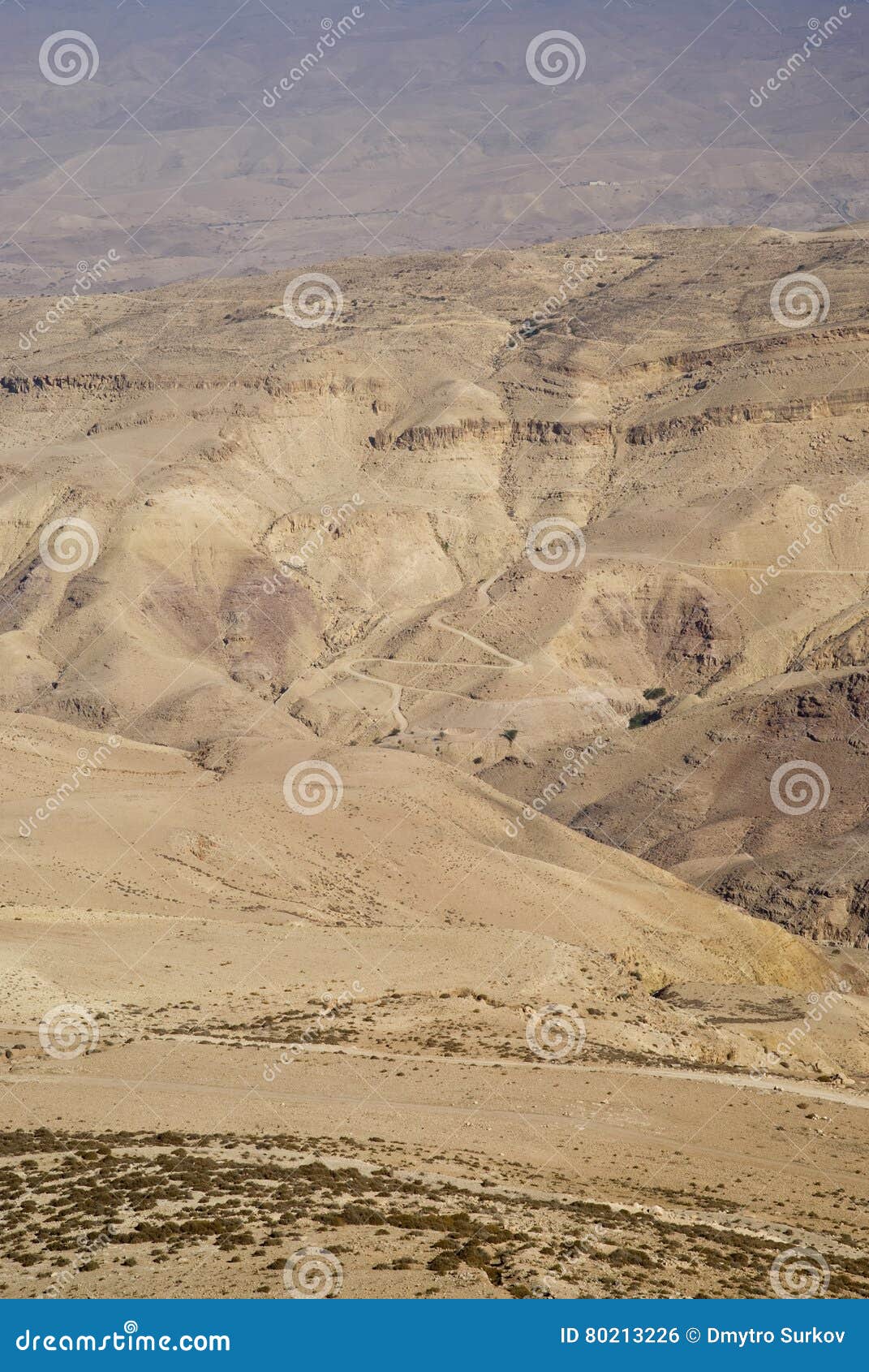 Jordan Rift Valley stock photo. Image of land, rift, sandstone - 80213226