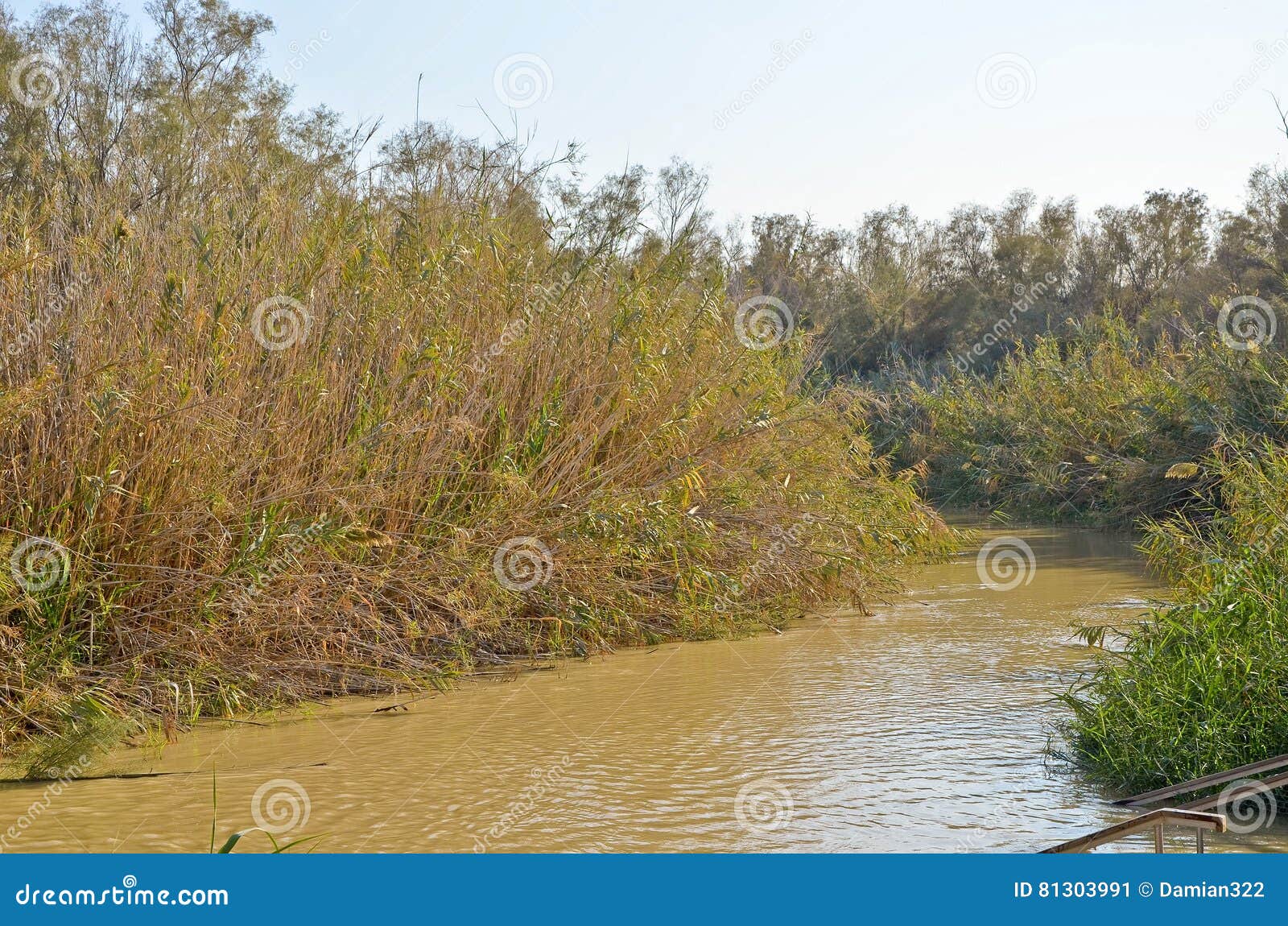 Jordan river, holy land stock image. Image of orthodox - 81303991
