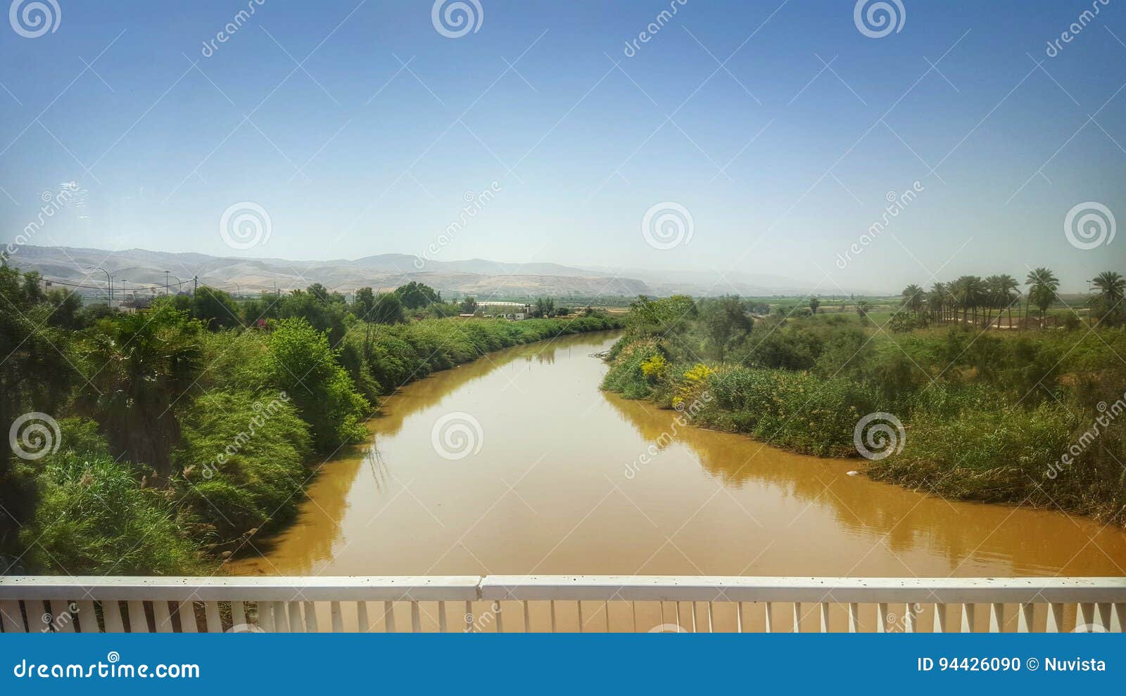 Jordan River stock photo. Image of separate, israel, irrigation - 94426090