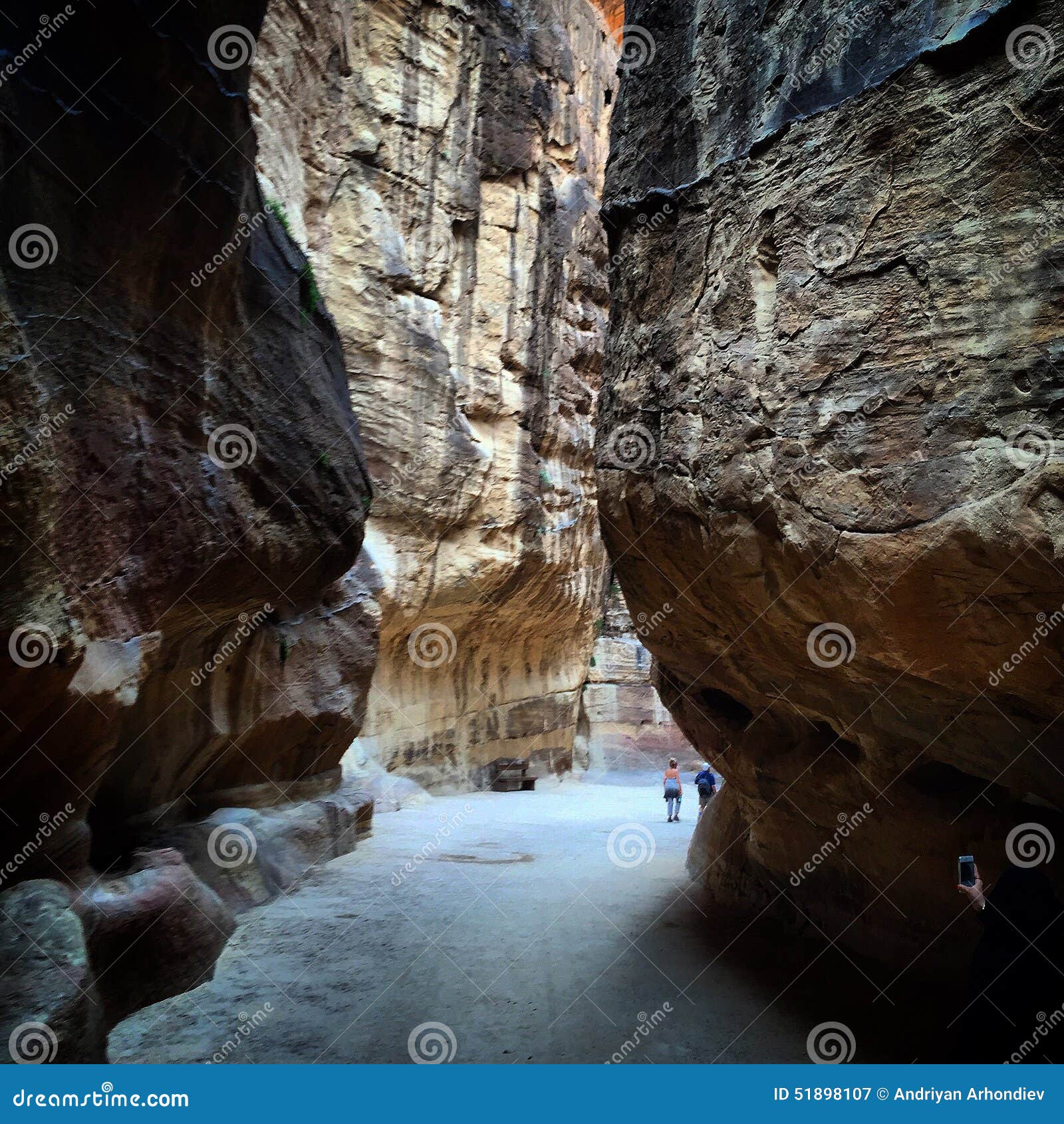 Jordan rocks Petra stock image. Image of bigger, road - 51898107