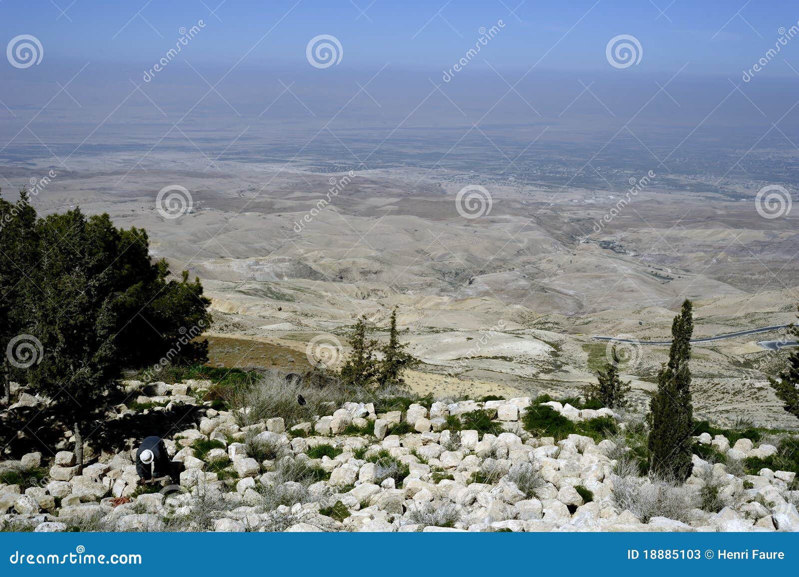 Jordan valley. stock image. Image of jordan, middle, arabic - 18885103