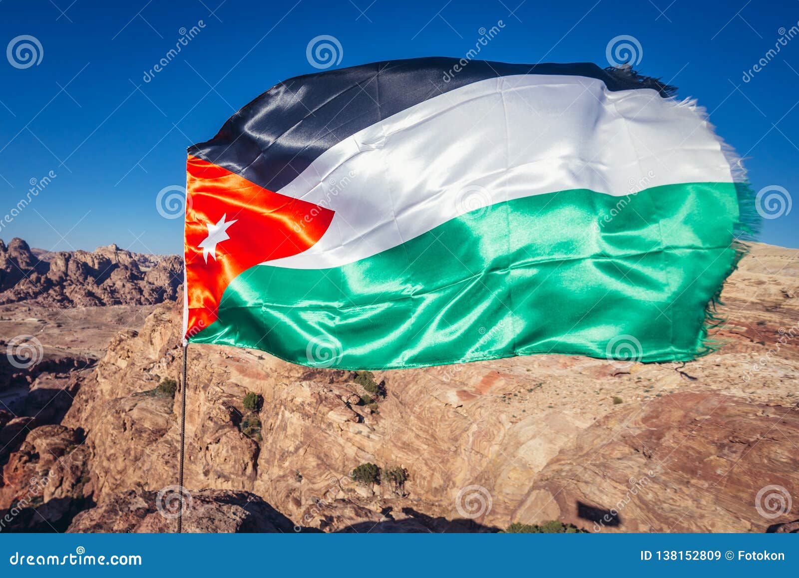 Jordanian flag in Petra stock image. Image of ancient - 138152809 Jordanian flag in Petra stock image. Image of ancient - 138152809