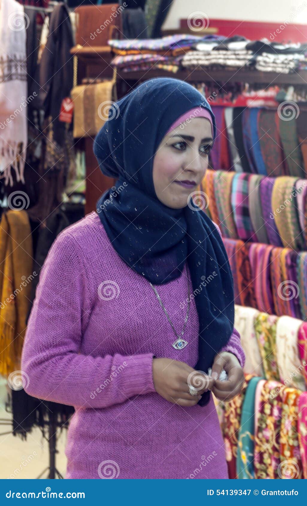 Jordanian woman editorial photography. Image of marble - 54139347