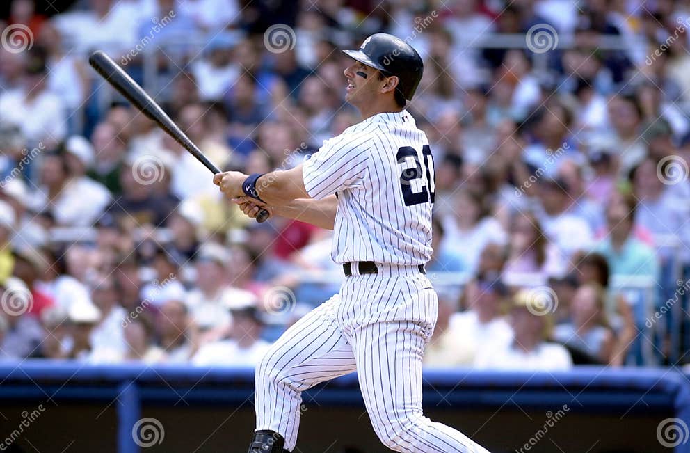 Jorge Posada fotografía editorial. Imagen de uniforme - 81066632