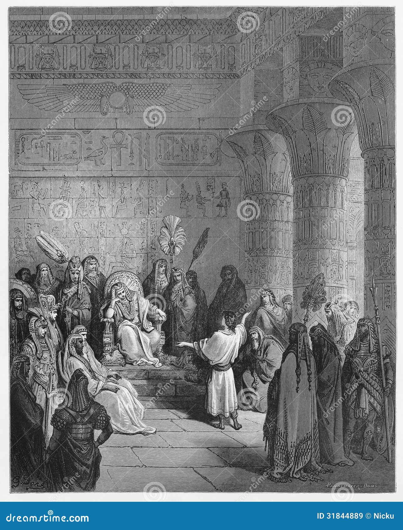 José Interpreta El Sueño Del Pharaoh Imagen de archivo editorial ...