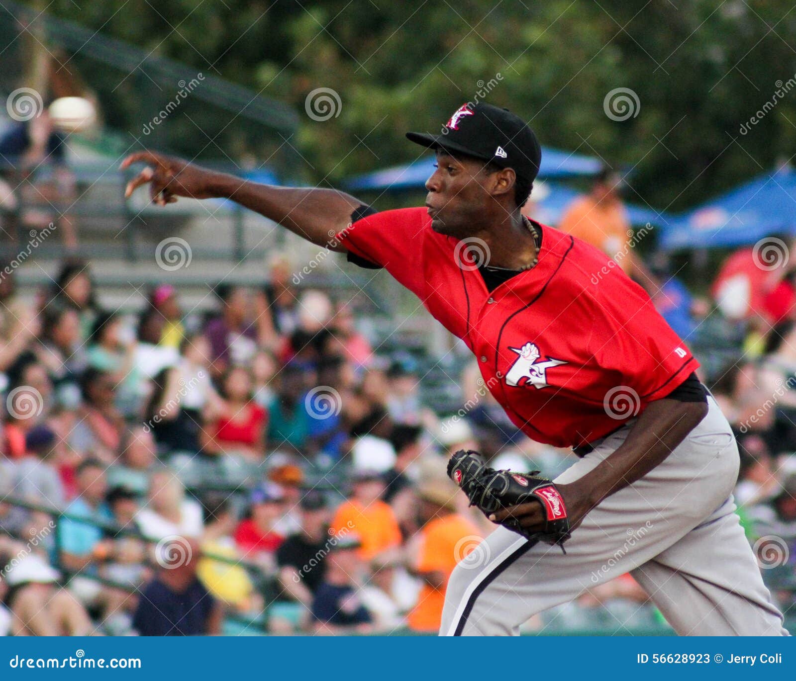 Jose Brito, Kannapolis Intimidators. Editorial Stock Photo - Image of ...