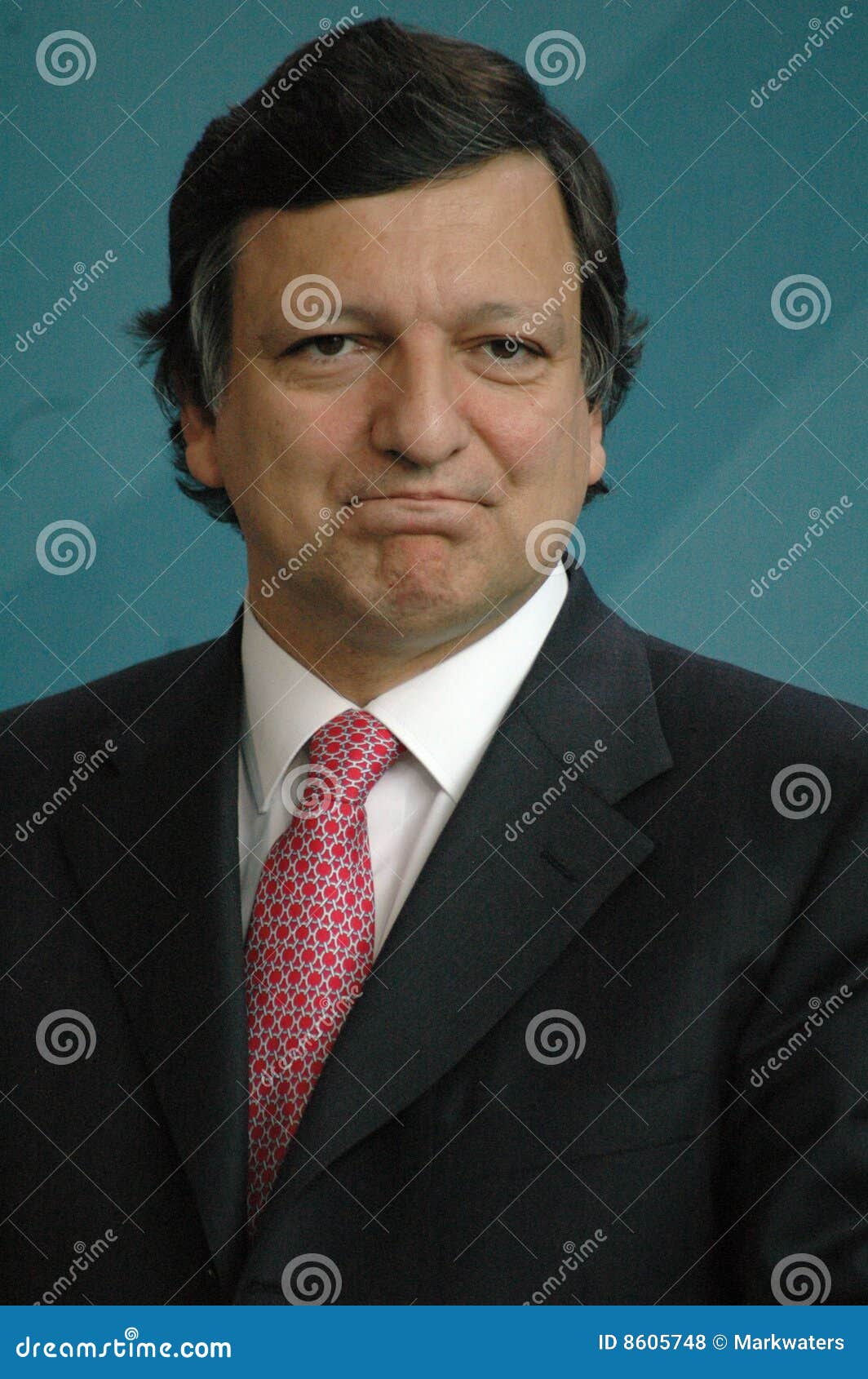 Jose Manuel Barroso editorial stock photo. Image of european - 8605748