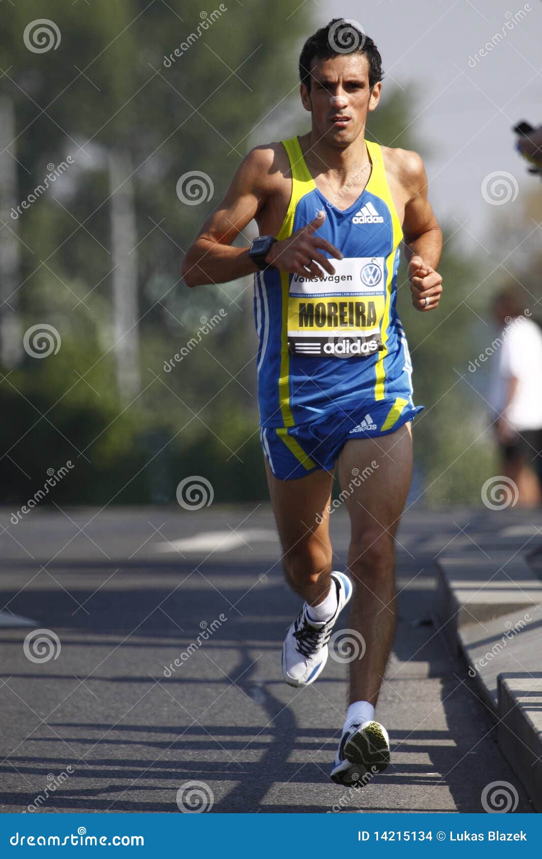 Jose Moreira in Prague Marathon Editorial Stock Image - Image of ...
