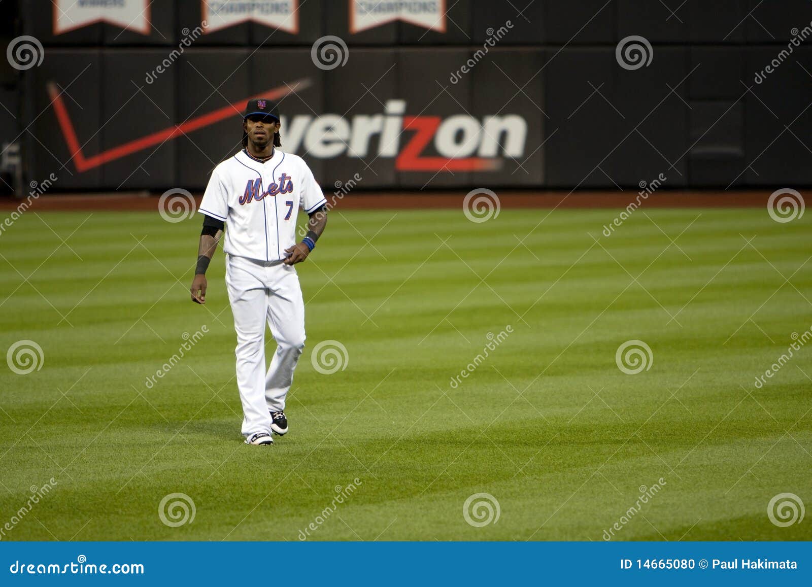 Jose Reyes - Mets Baseball Player Editorial Image - Image of field ...