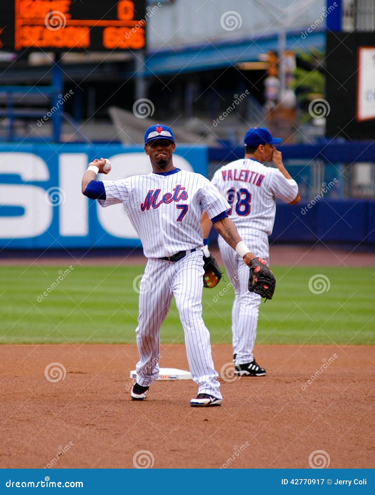 Jose Reyes New York Mets editorial photography. Image of fans - 42770917