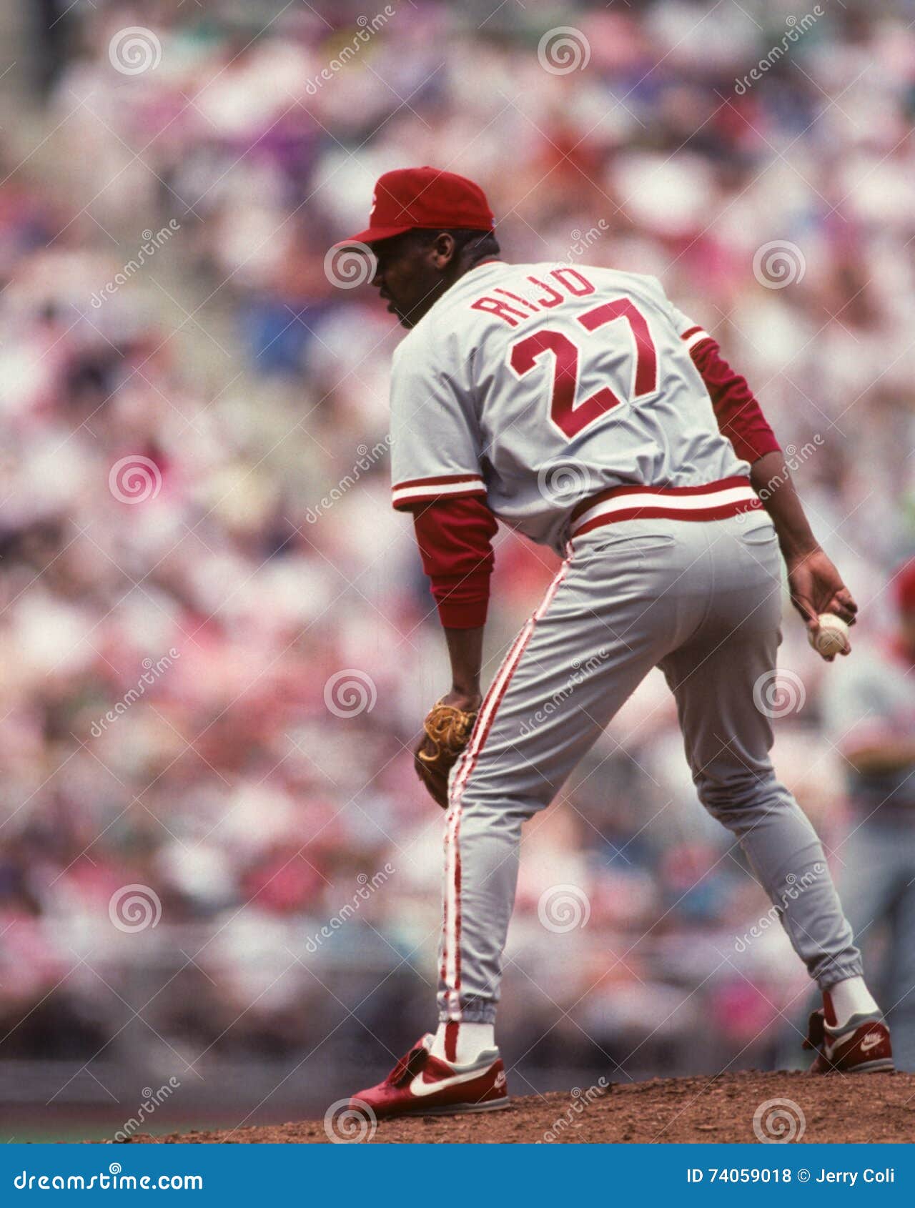Jose Rijo editorial stock photo. Image of sports, slide - 74059018