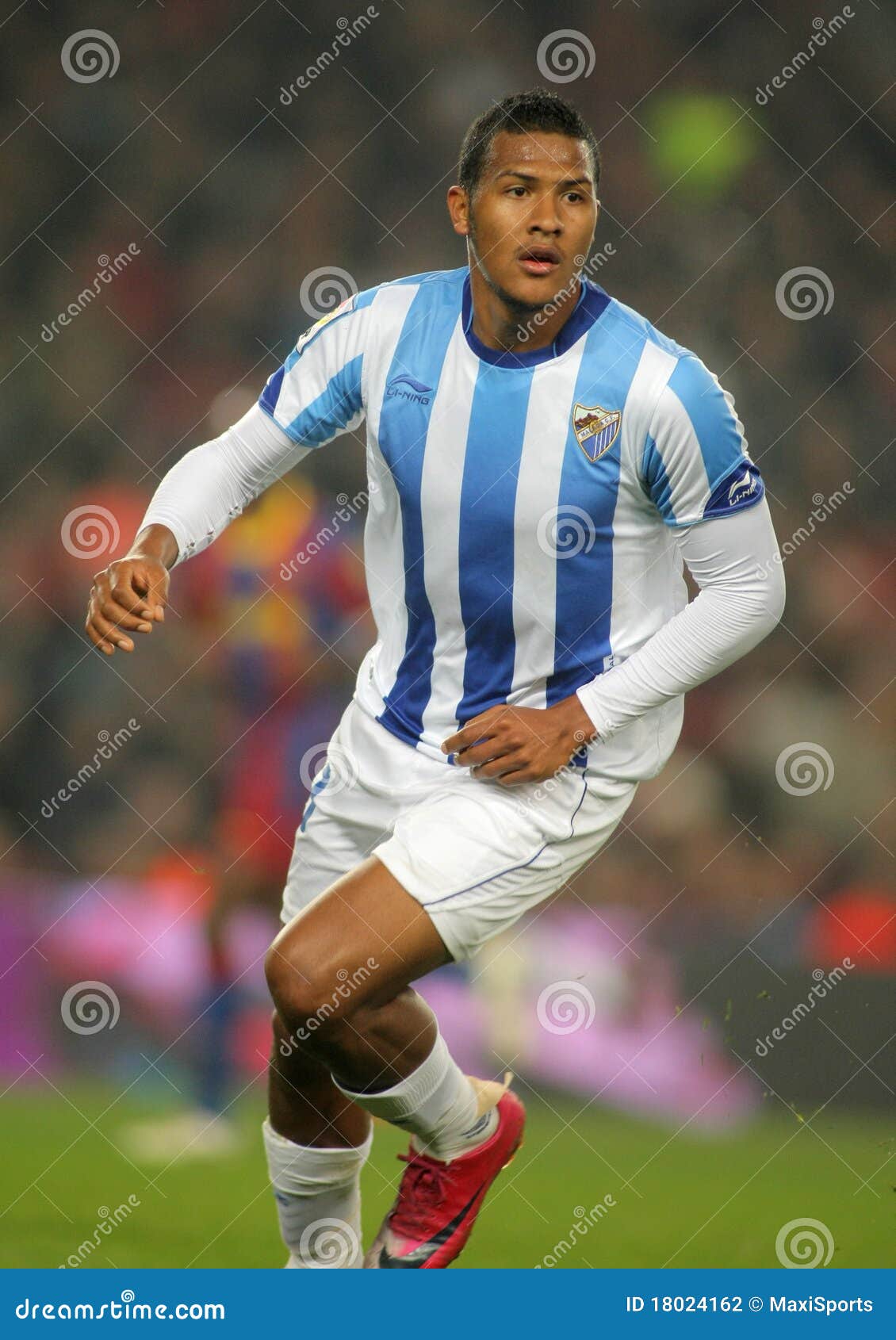 Jose Rodon of Malaga CF editorial photography. Image of international ...