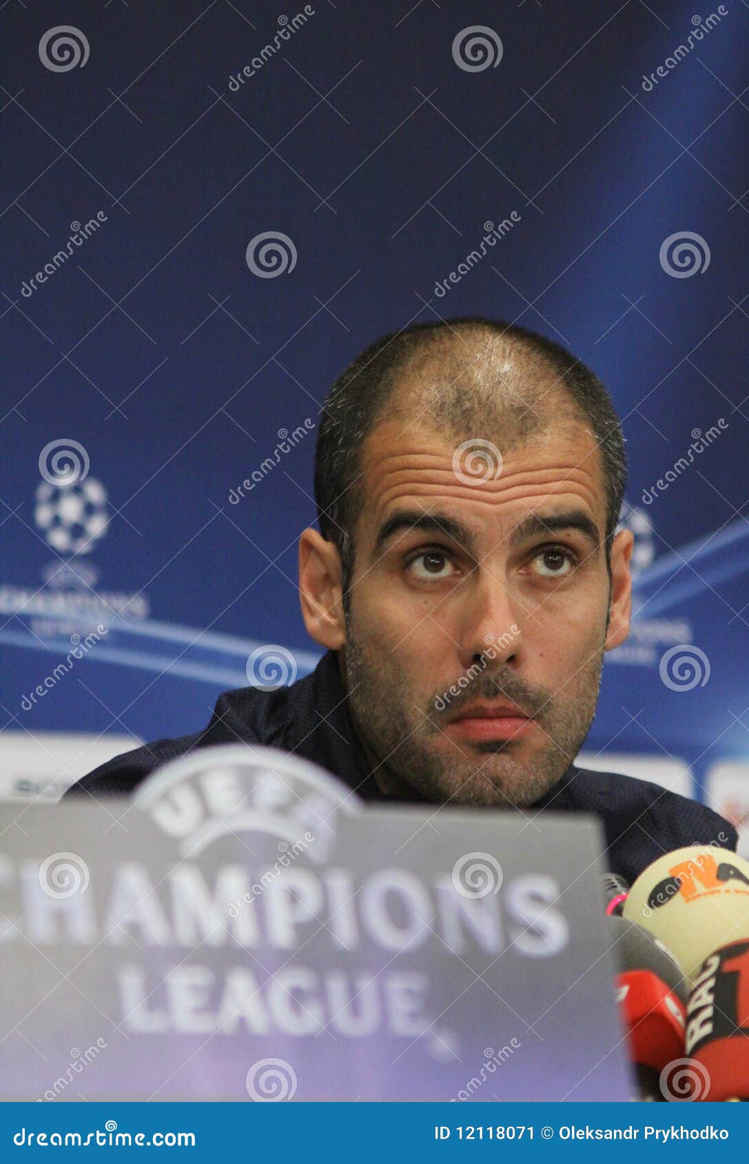 Josep Guardiola editorial photo. Image of kiev, game - 12118071
