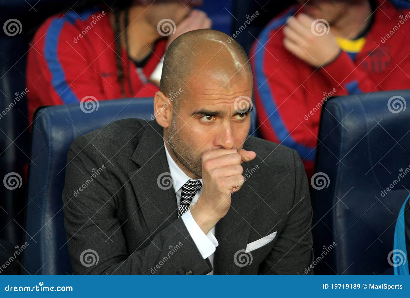 Josep Guardiola Manager of Barcelona Editorial Stock Image - Image of ...