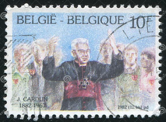 Joseph Cardijn cardinal fotografía editorial. Imagen de templo - 103440577