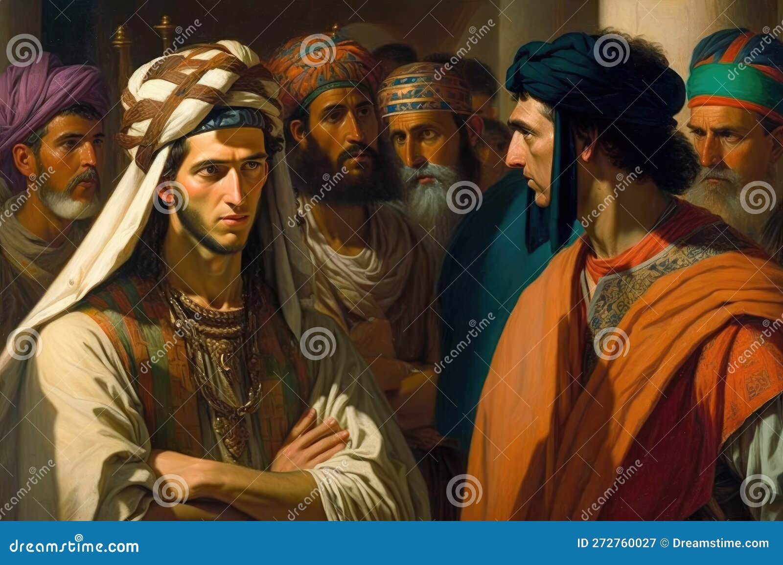 Joseph of Egypt Being Sold by His Brothers Generative AI Illustration ... Joseph of Egypt Being Sold by His Brothers Generative AI Illustration ...