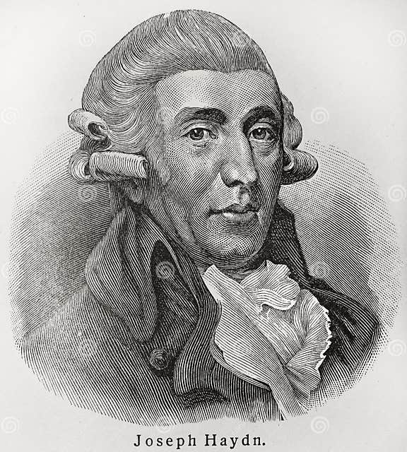 Joseph Haydn editorial image. Image of composer, string - 20464085