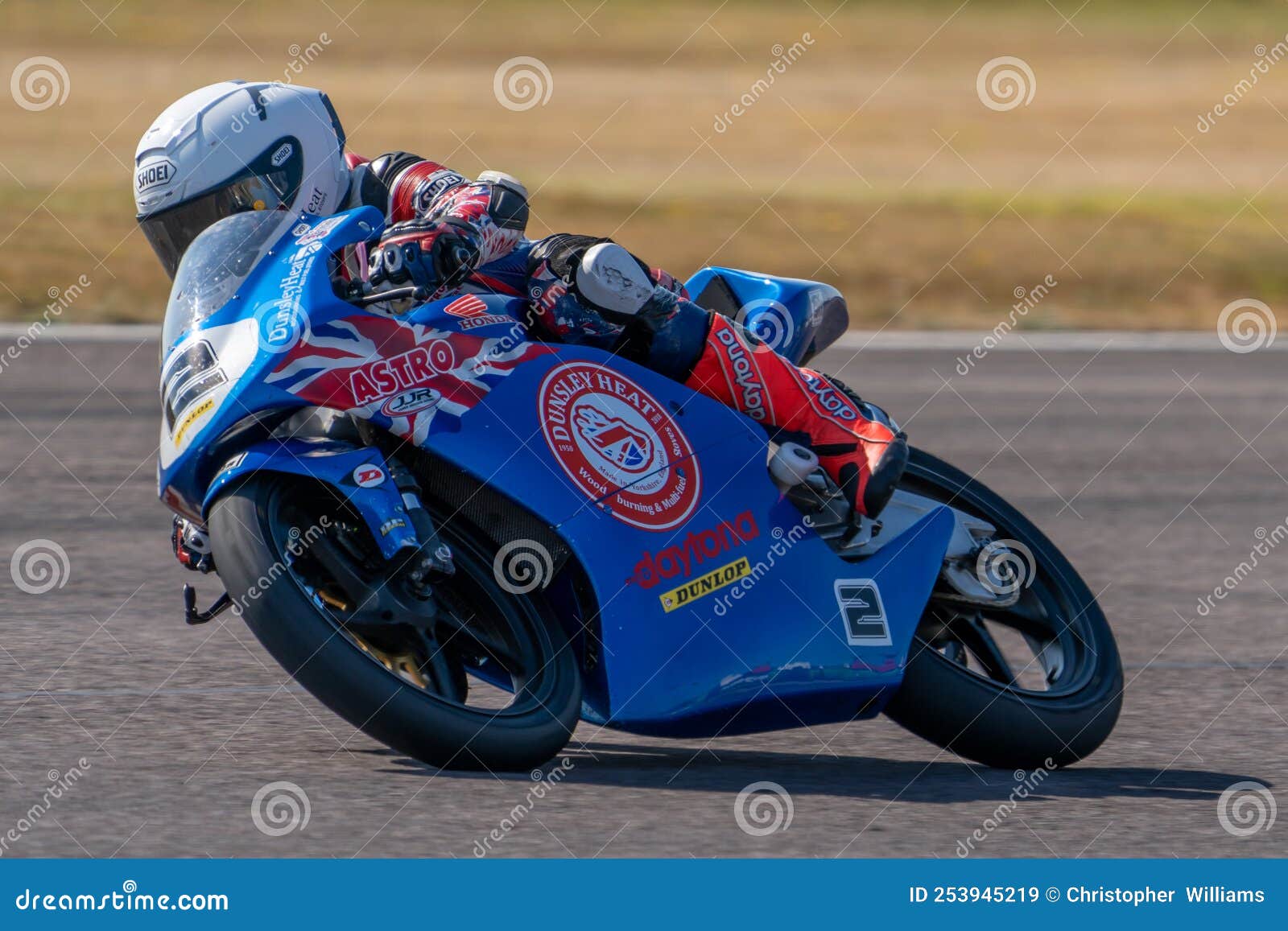 Josh Bannister 2 Thruxton Honda British Talent Cup Editorial Stock ...