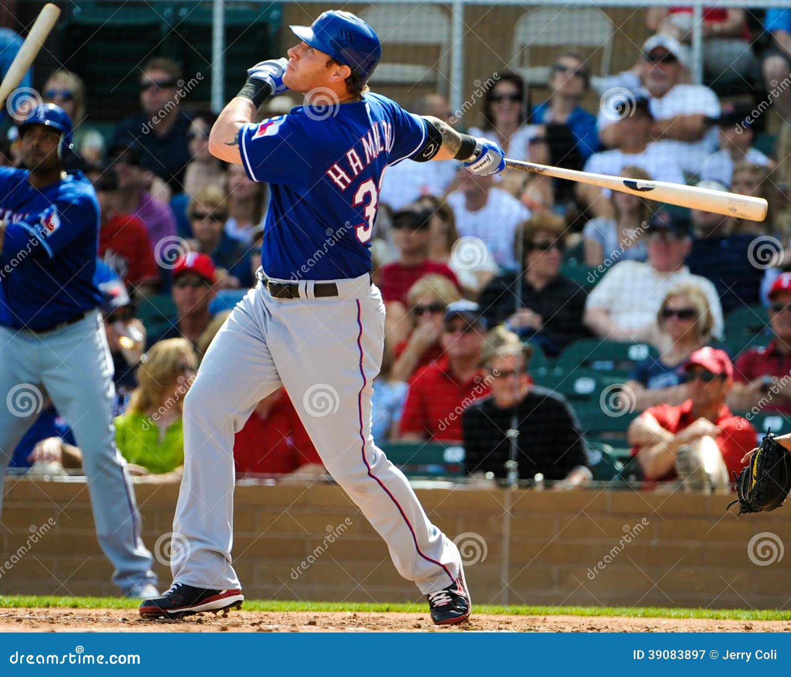 Josh Hamilton Texas Rangers Editorial Photography - Image of swing ...